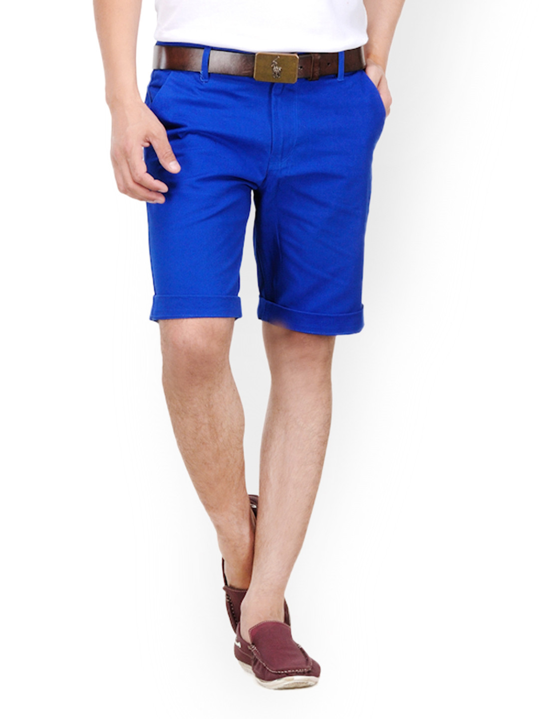 Buy Hubberholme Men Blue Shorts - Shorts for Men 526512 | Myntra