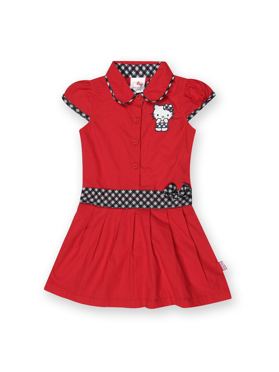 Buy Hello Kitty Girls Red Fit & Flare Dress - Dresses for Girls 305830 ...