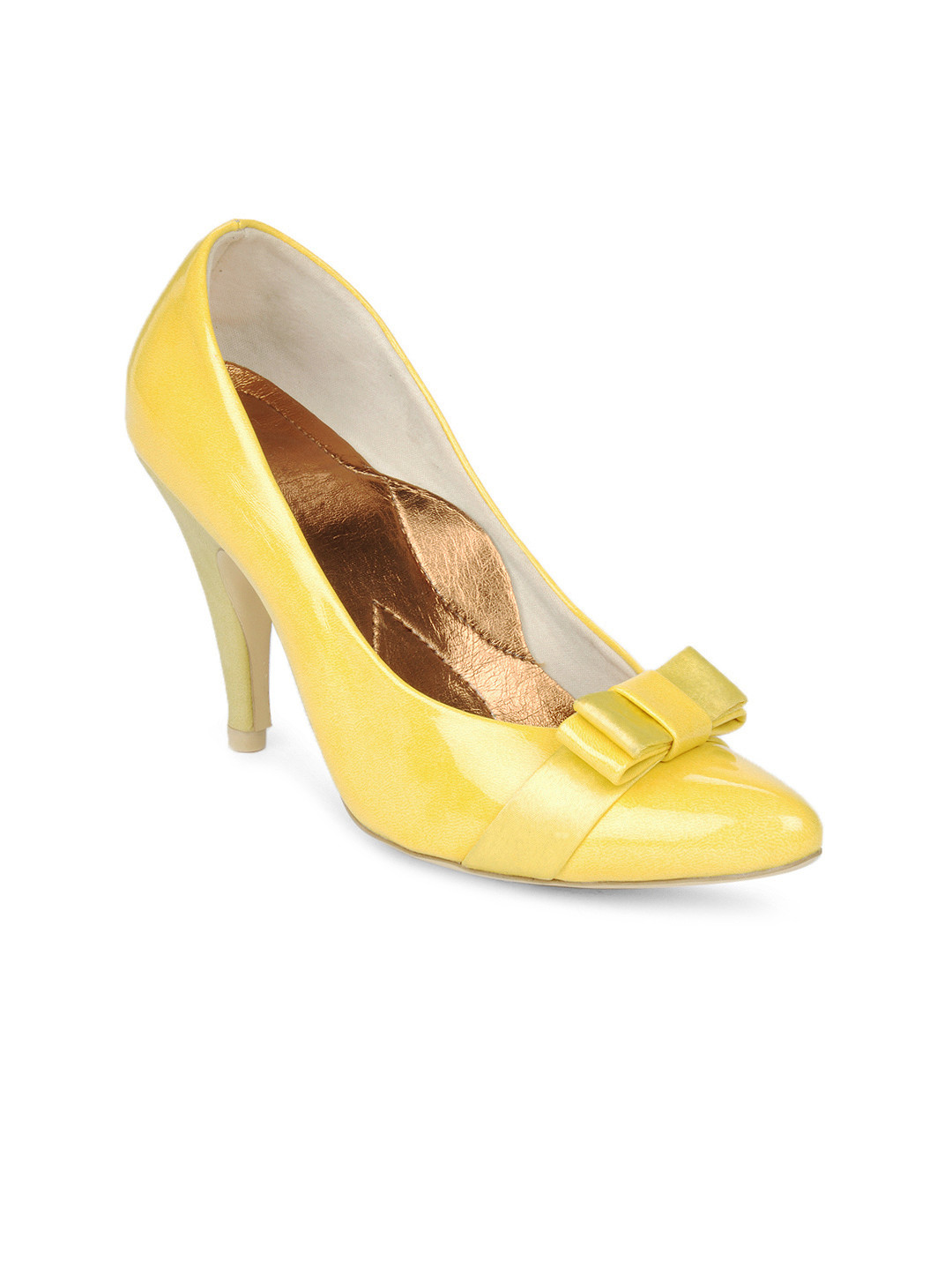 Buy Hype Women Yellow Pumps - Heels for Women 160869 | Myntra