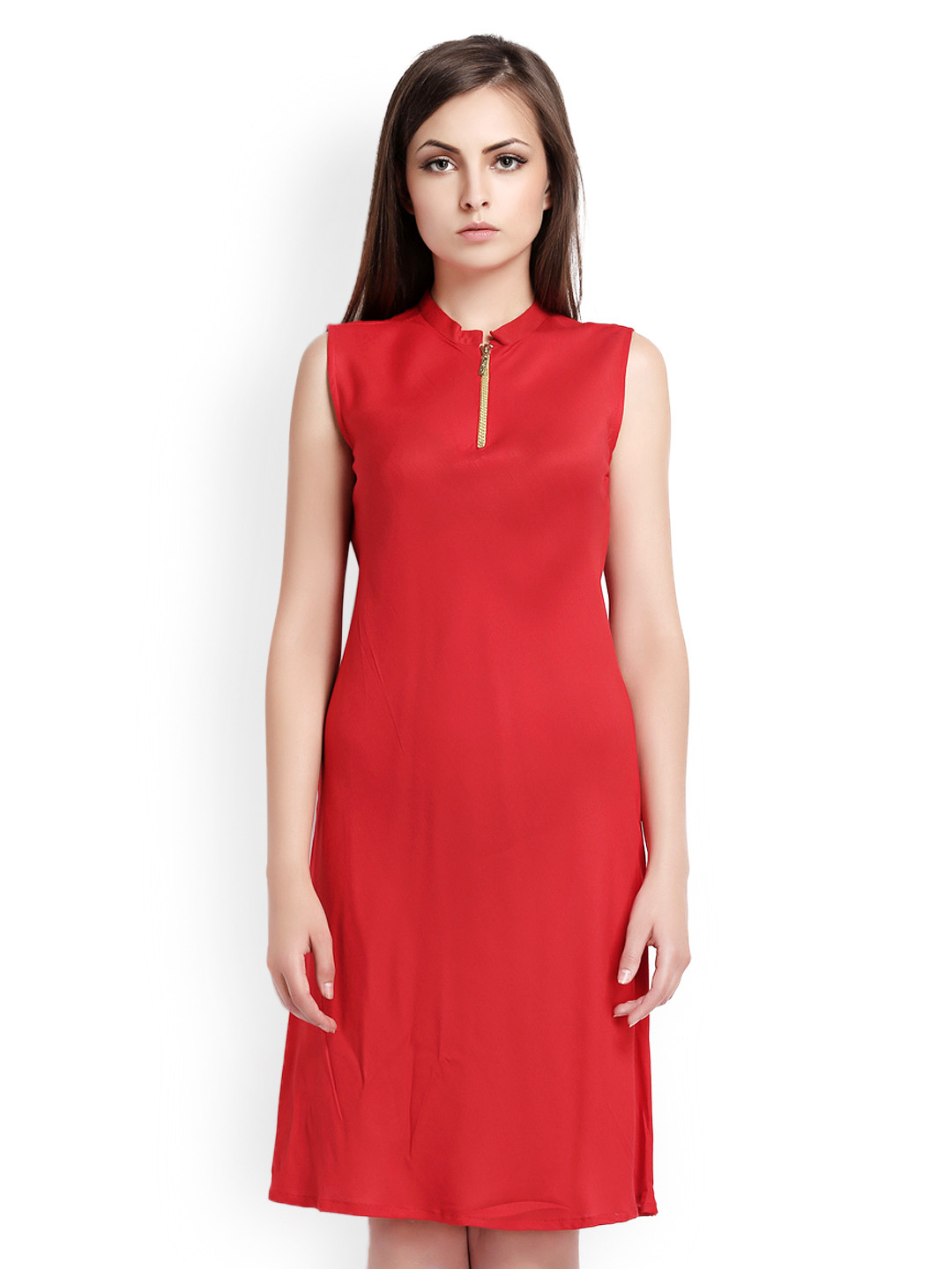 Buy Iti Red Shift Dress - Dresses for Women 496385 | Myntra