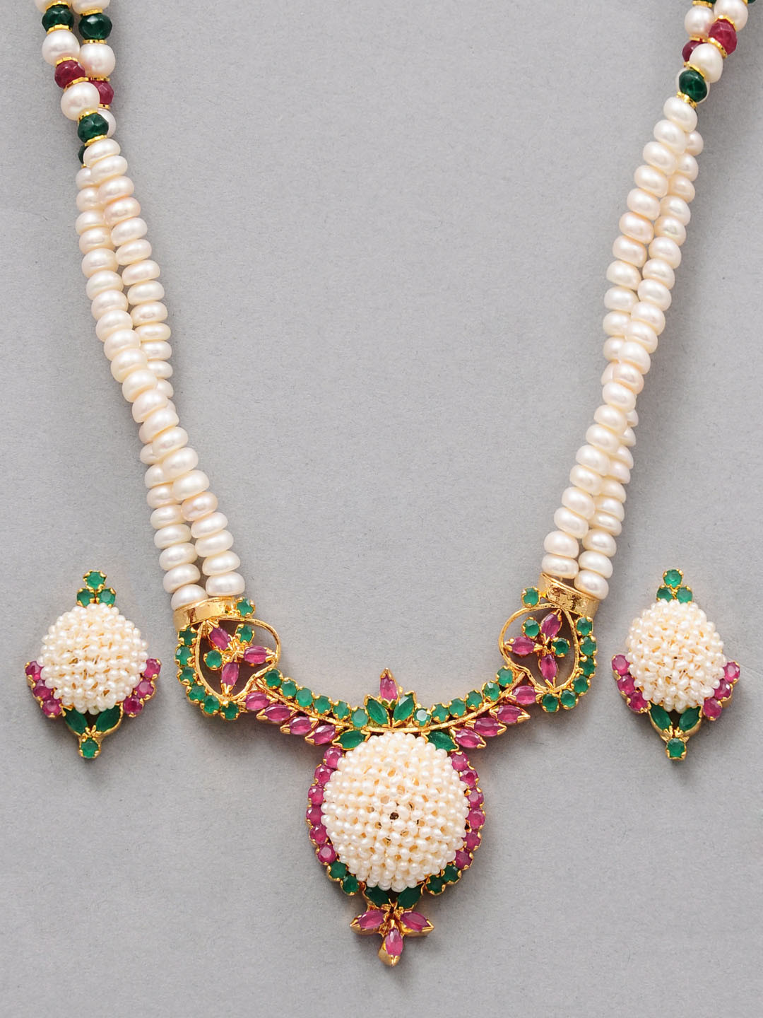 Buy Jpearls Women Pearl Jewellery Set - Jewellery Set for Women 89691 ...