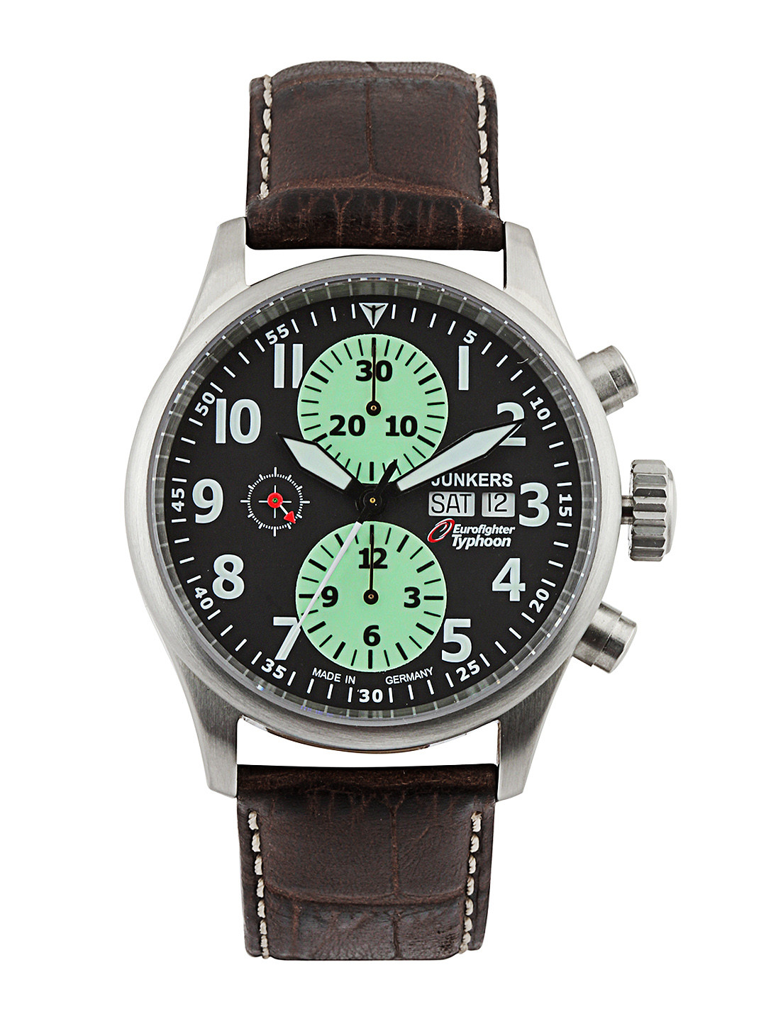 Buy Junkers Men Charcoal Grey Dial Chronograph Watch - Watches for Men ...