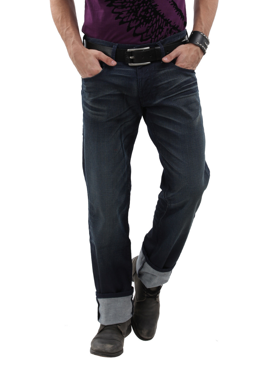 Buy Levis Men Blue 531 India Alt 3D Impression Jeans - Jeans for Men ...