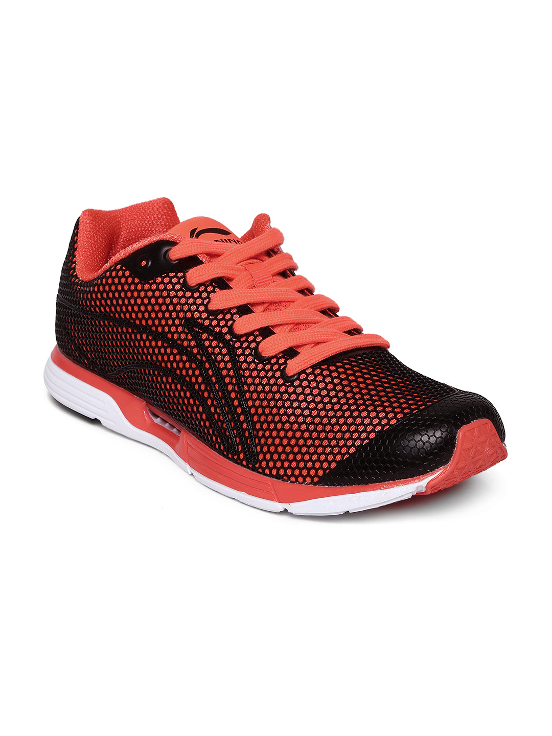 Buy Li Ning Men Orange & Black HRBRID Running Shoes - Sports Shoes for ...