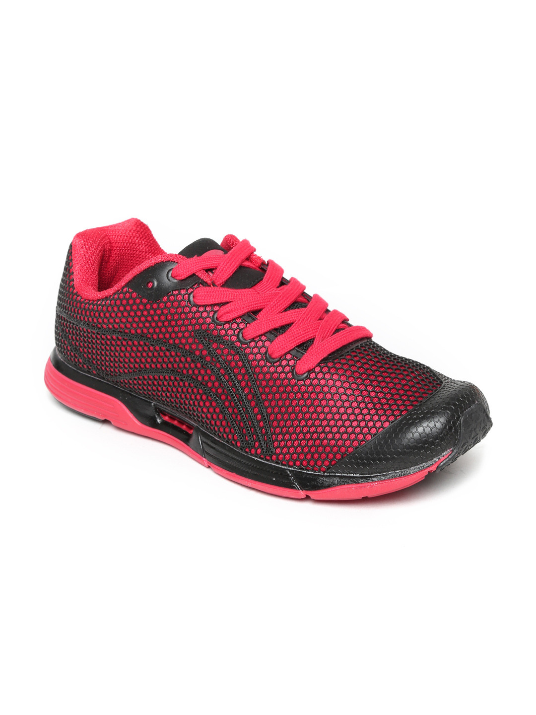 Buy Li Ning Men Black & Red HRBRID Running Shoes - Sports Shoes for Men ...