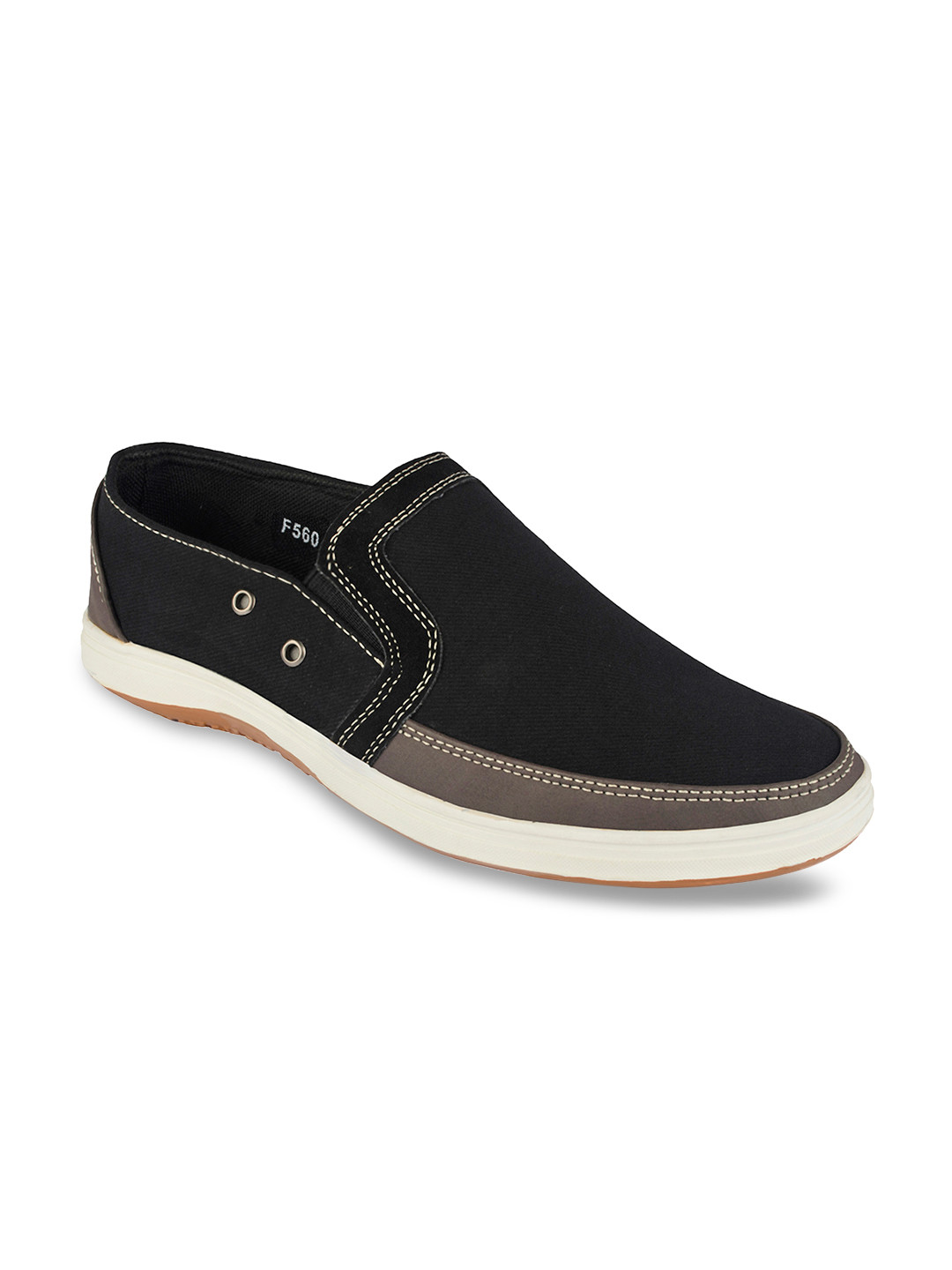 Buy Lords Men Black Suede Casual Shoes - Casual Shoes for Men 676940 ...