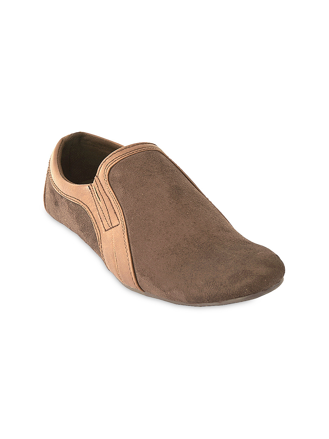 Buy Lords Men Brown Suede Casual Shoes - Casual Shoes for Men 393947 ...
