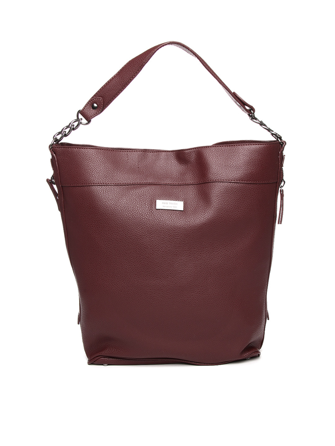 Buy MANGO Touch Maroon Shoulder Bag - Handbags for Women 541910 | Myntra