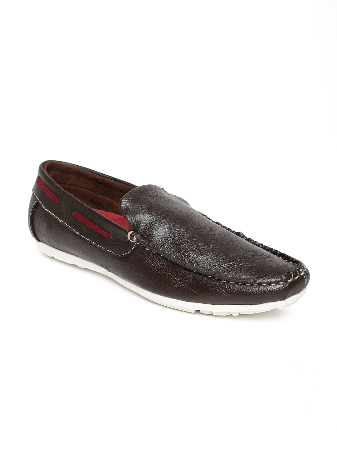 Buy Mancini Men Dark Brown Casual Shoes - Casual Shoes for Men 532272 ...