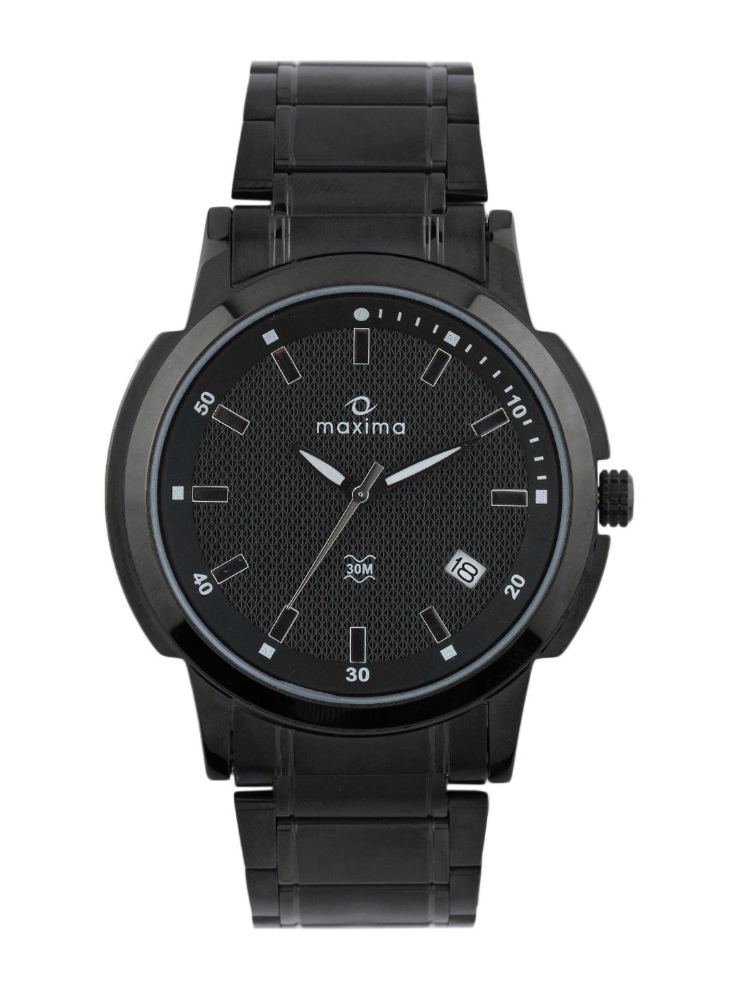 Buy Maxima Attivo Men Black Dial Watch - Watches for Men 182475 | Myntra