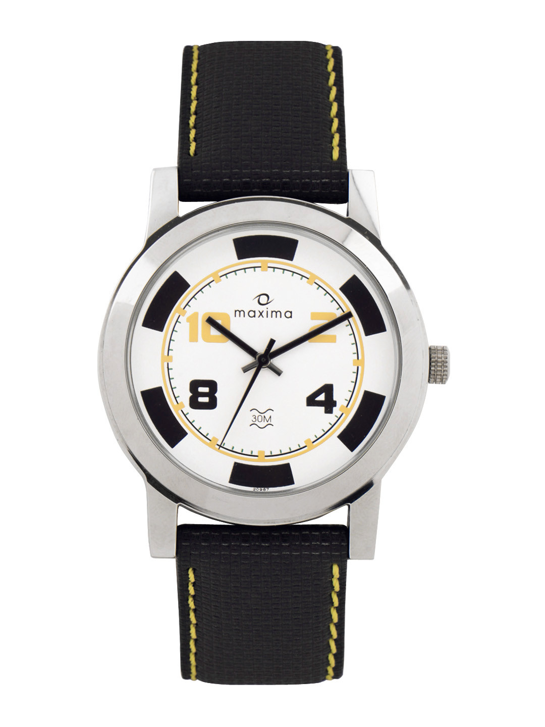 Buy Maxima Attivo Men White Dial Watch - Watches for Men 103417 | Myntra