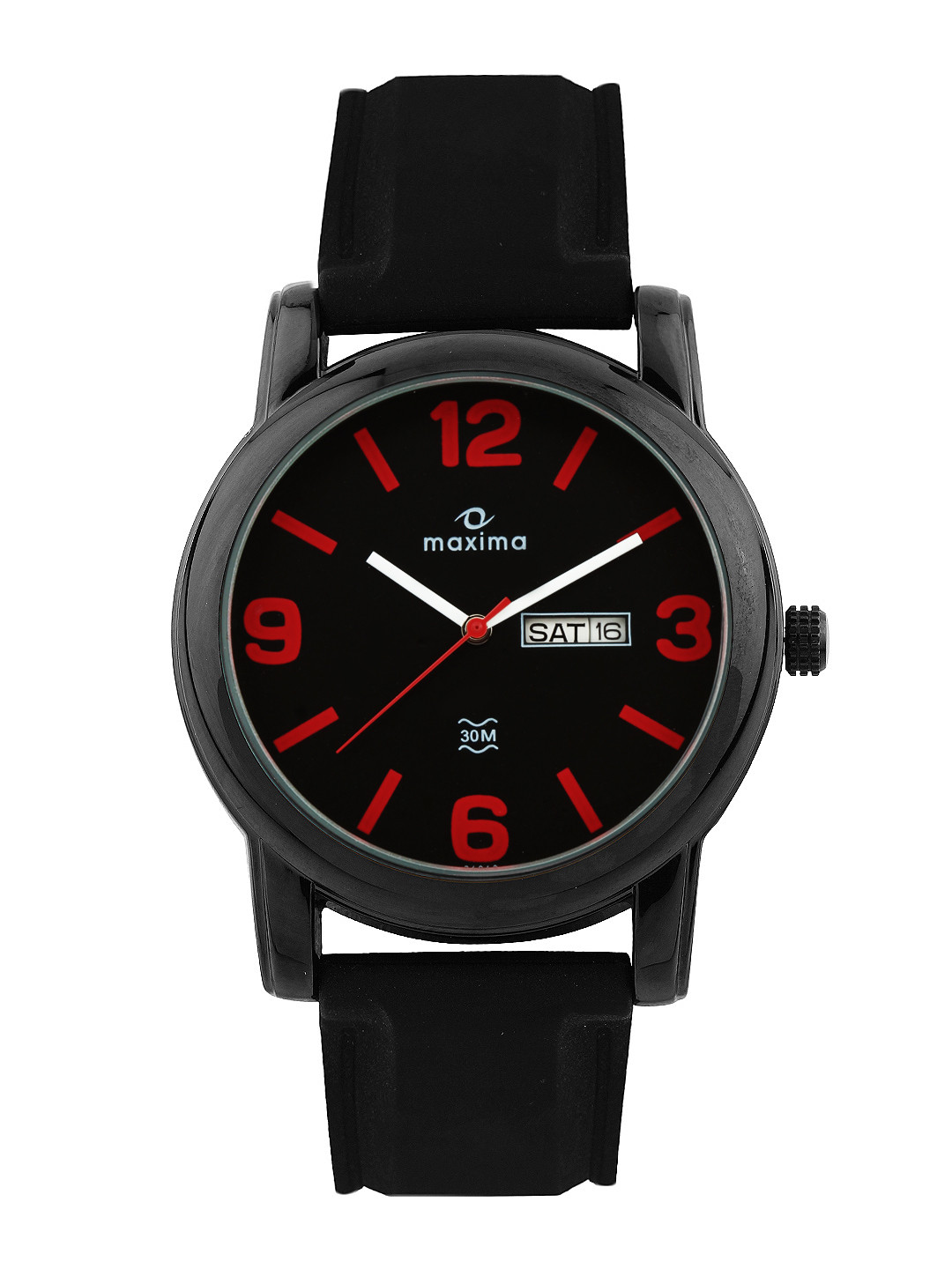 Buy Maxima Men Black Dial Watch - Watches for Men 210496 | Myntra