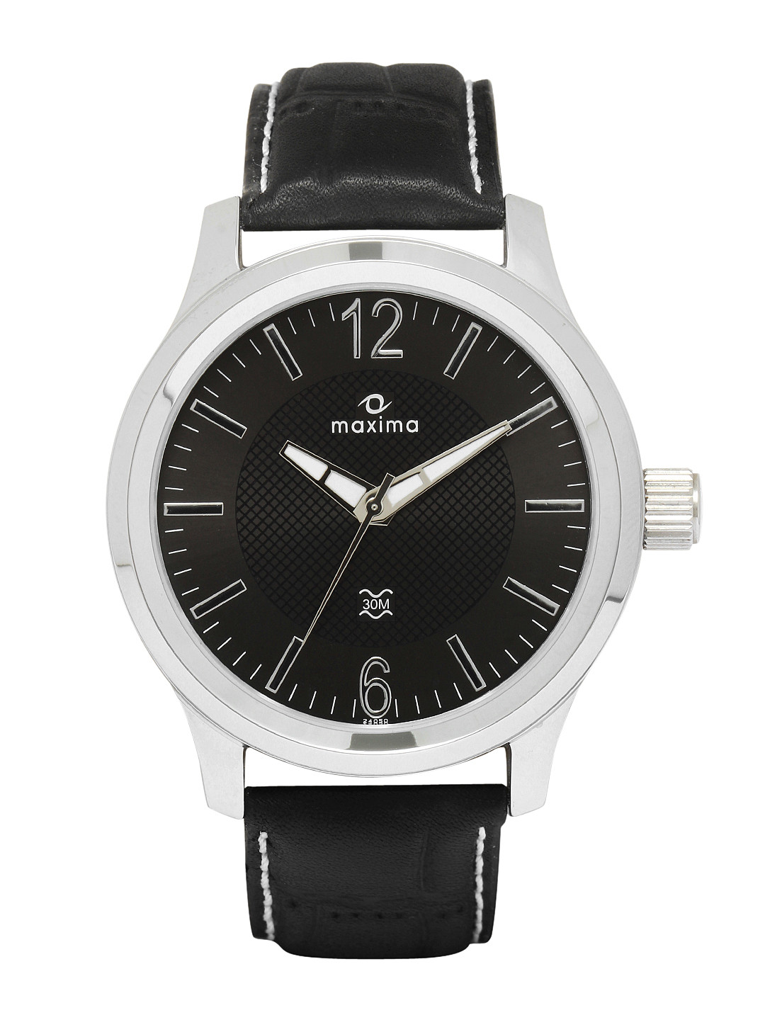 Buy Maxima Men Black Dial Watch - Watches for Men 85680 | Myntra