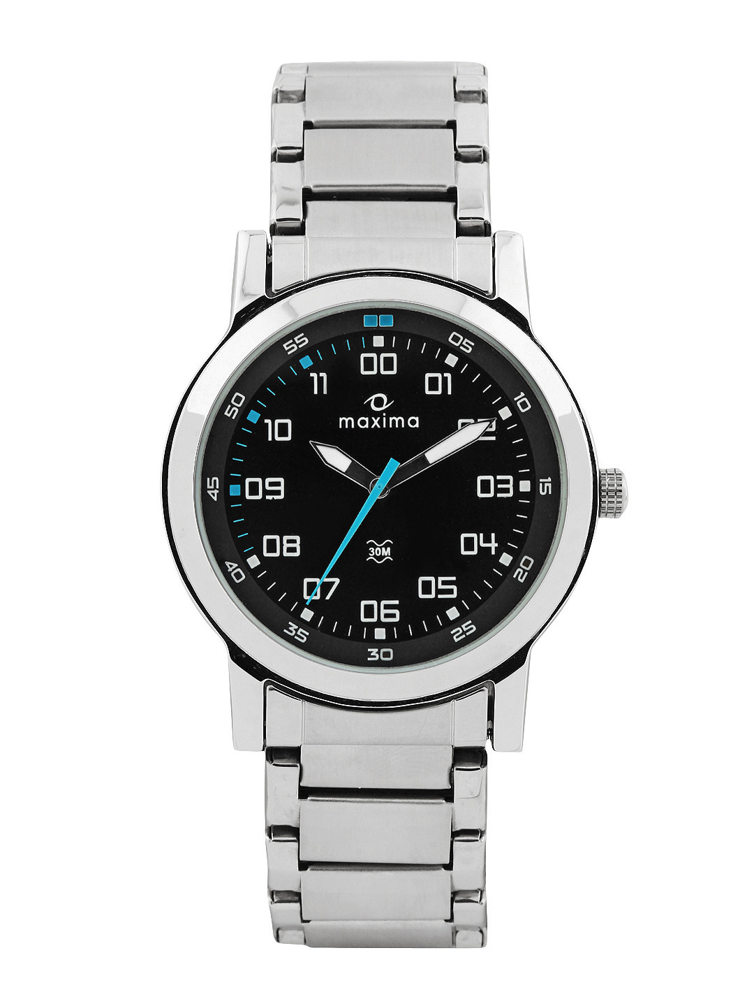 Buy Maxima Men Black Dial Watch - Watches for Men 210470 | Myntra