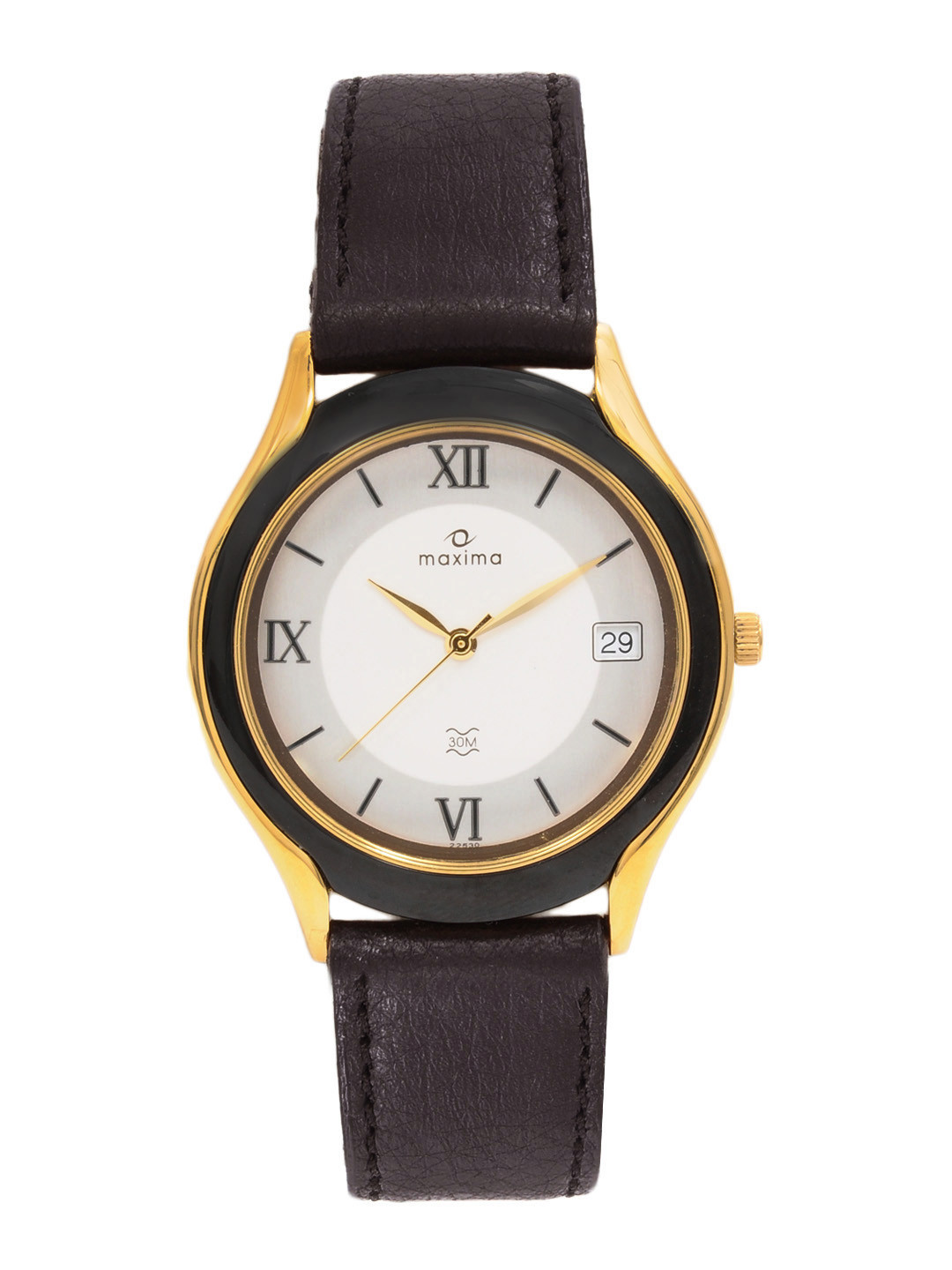 Buy Maxima Men Cream Dial Watch - Watches for Men 85556 | Myntra