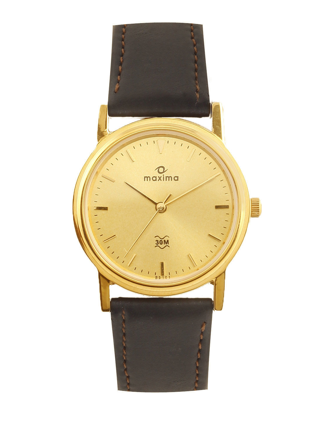 Buy Maxima Men Golden Dial Watch - Watches for Men 85636 | Myntra