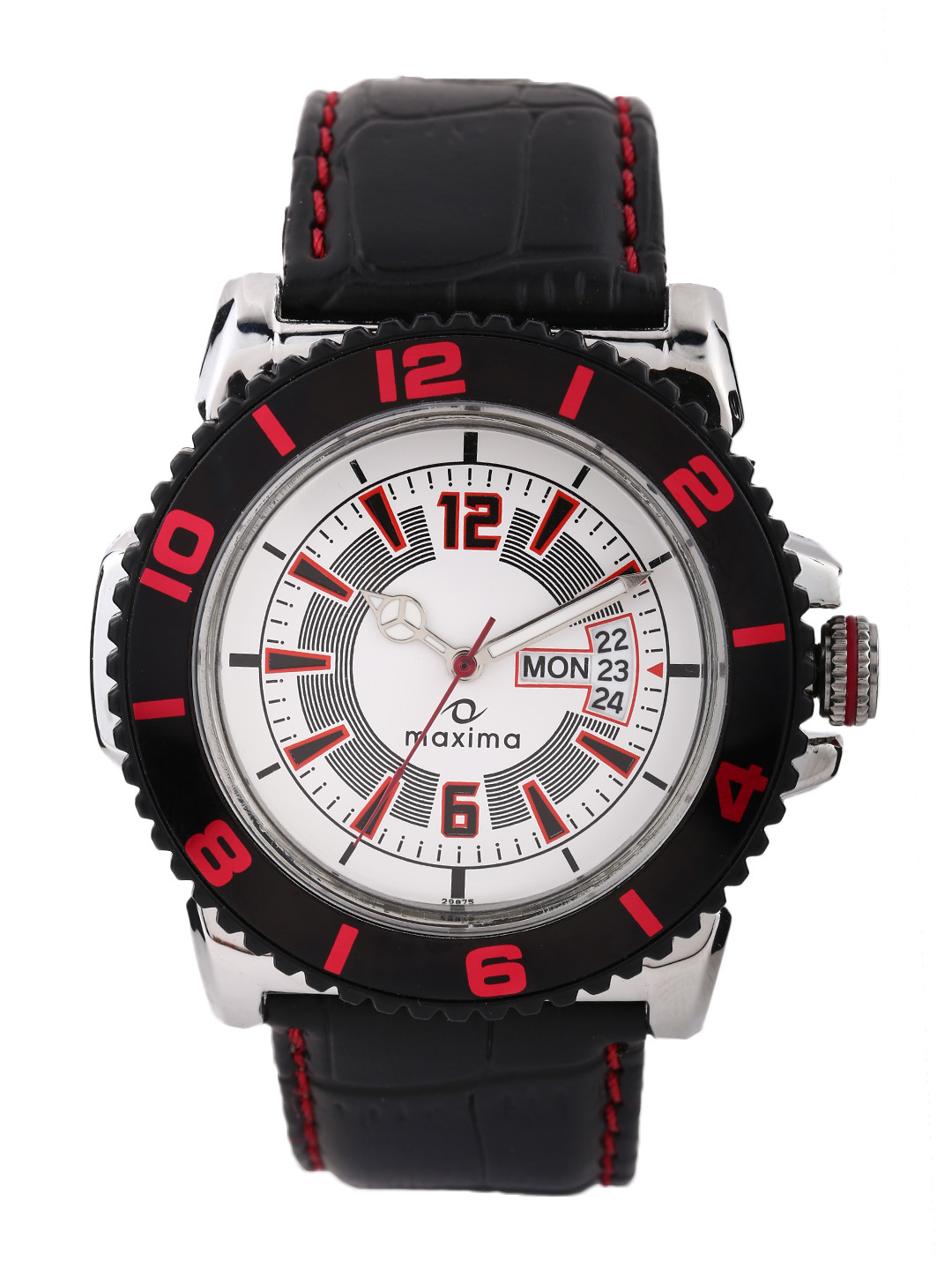 Buy Maxima Men White Dial Watch 29875LPGI - Watches for Men 381195 | Myntra