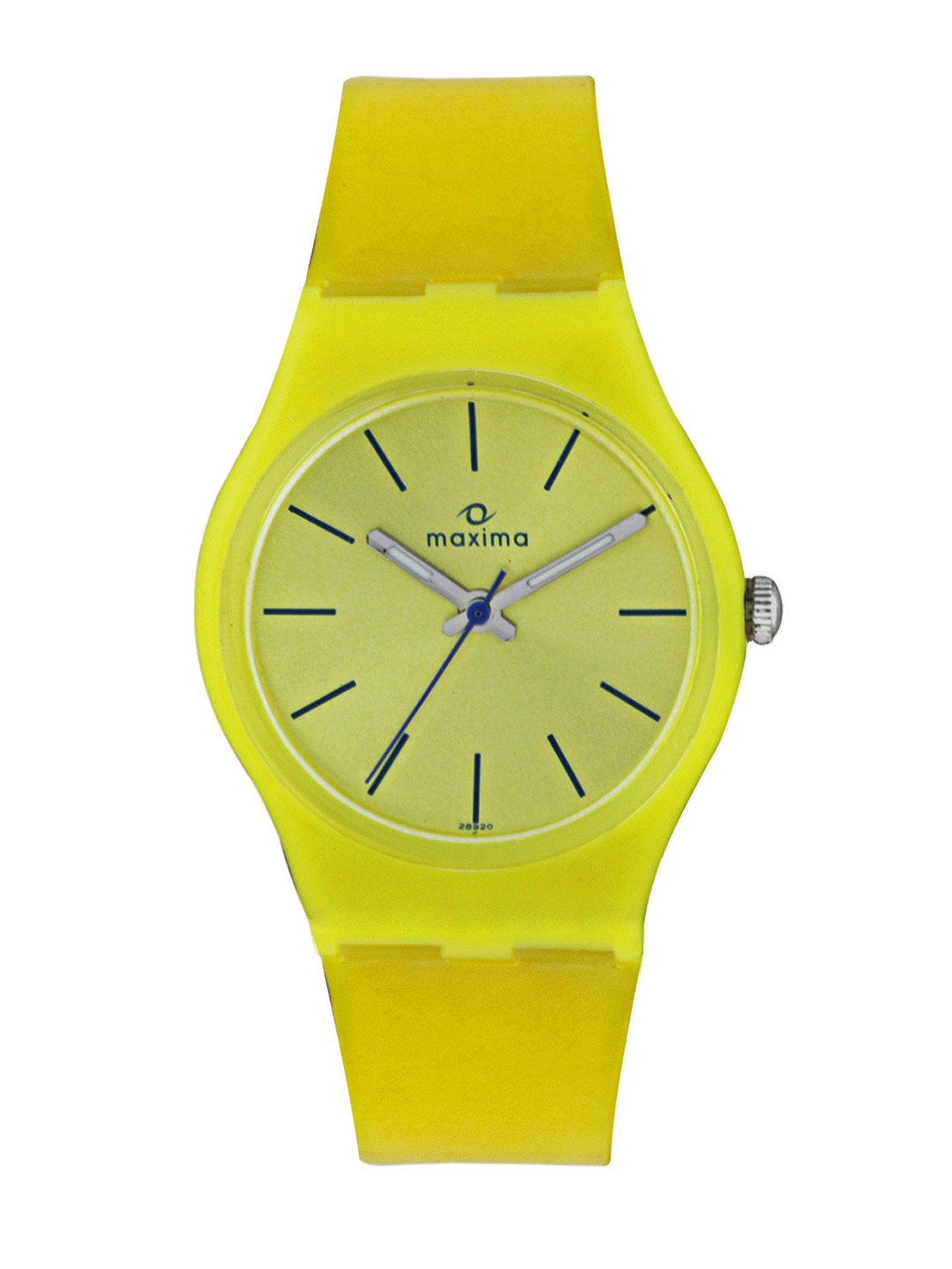 Buy Maxima Unisex Yellow Dial Watch - Watches for Unisex 271322 | Myntra