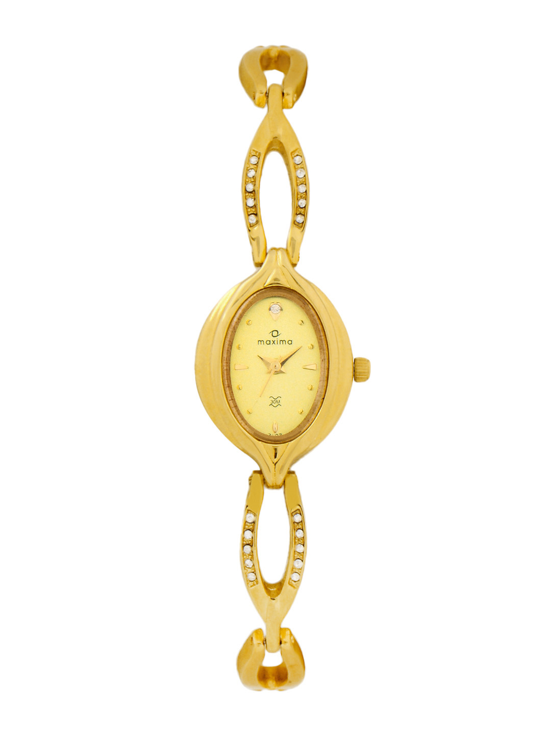 Buy Maxima Women Gold Watch - Watches for Women 103444 | Myntra