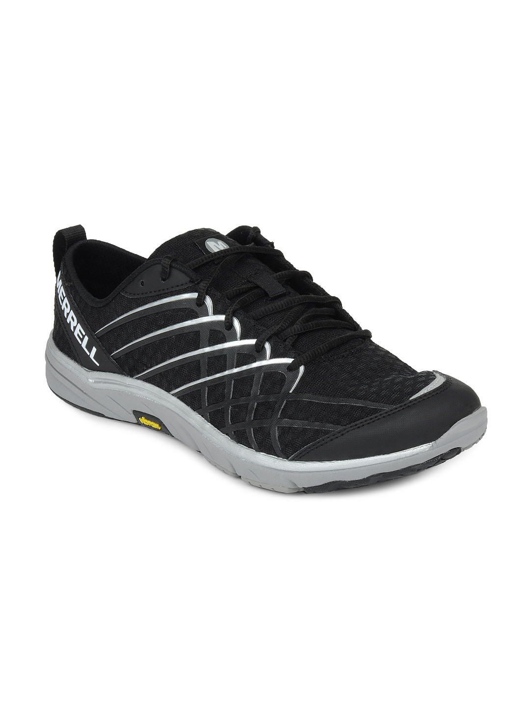 Buy Merrell Men Black Bare Access 2 Barefoot Road Running Shoes ...