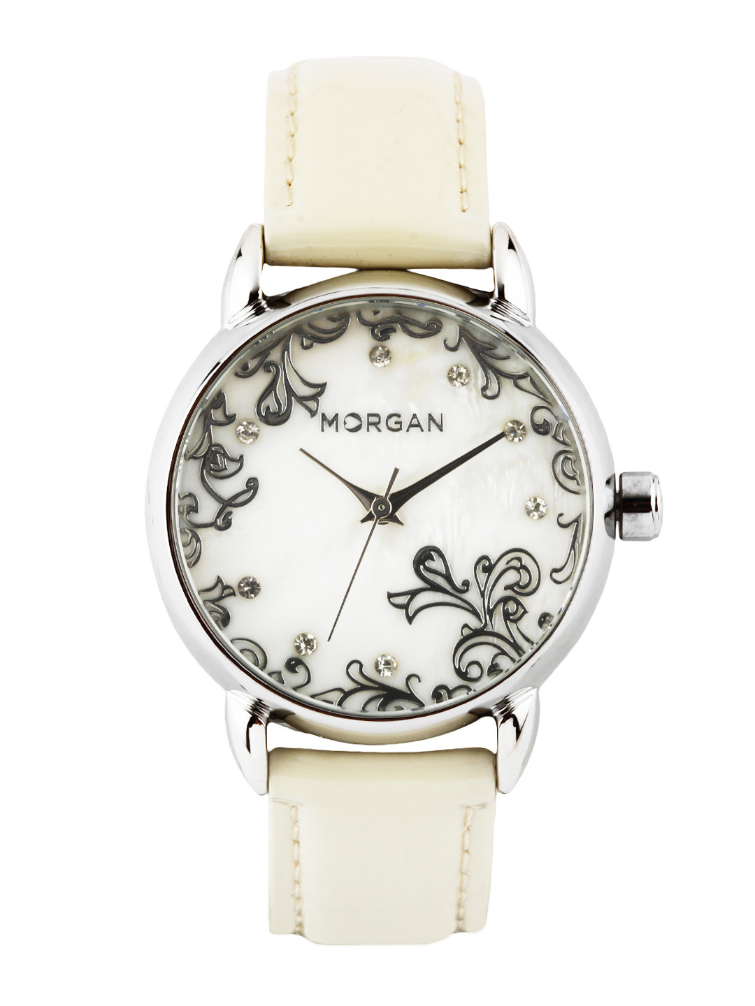 Buy Morgan Women White Dial Watch - Watches for Women 143028 | Myntra