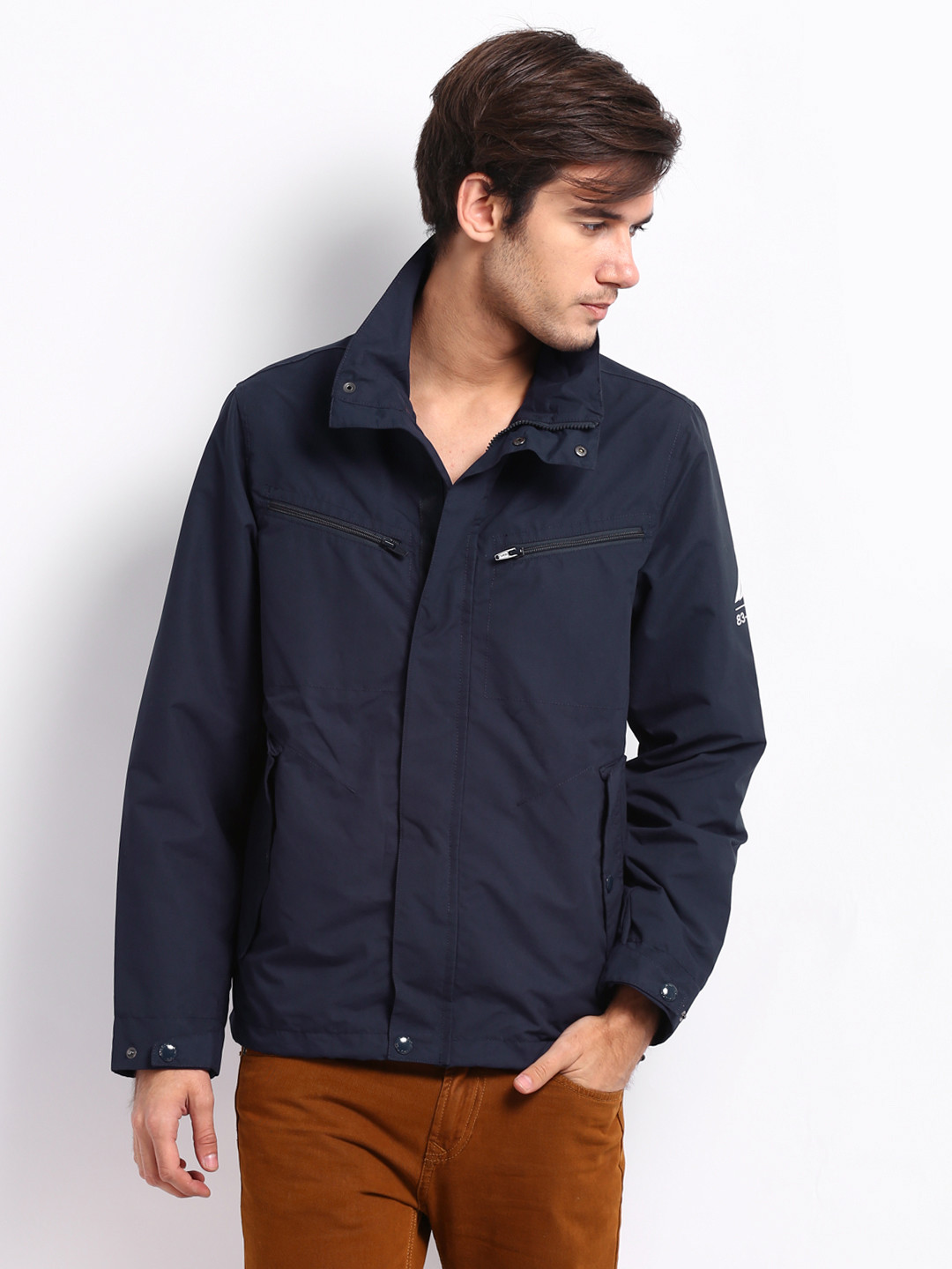 Buy Nautica Men Navy Jacket - Jackets for Men 189668 | Myntra