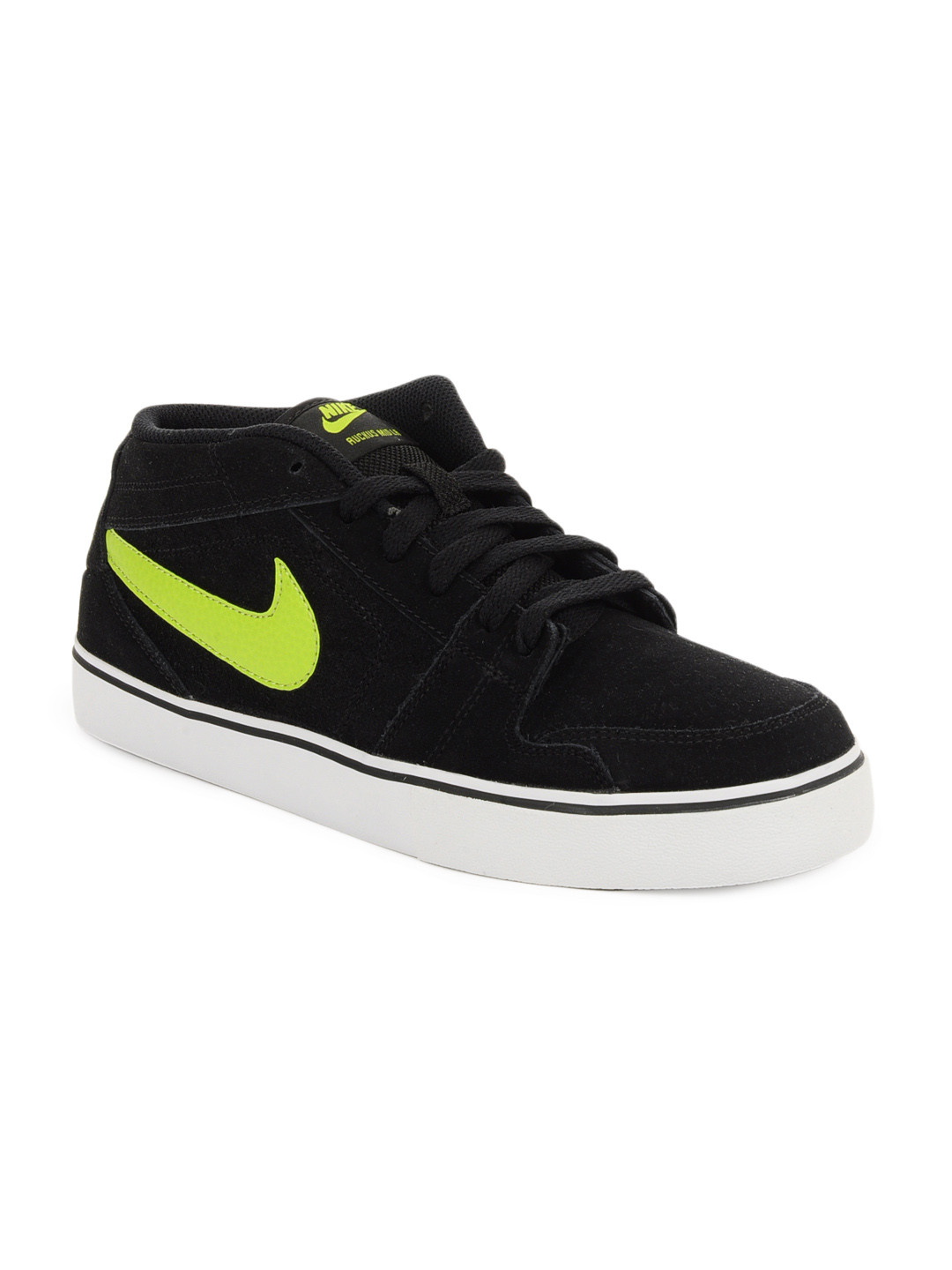 Buy Nike Men Black Ruckus Mid LR Shoes - Casual Shoes for Men 81319 ...