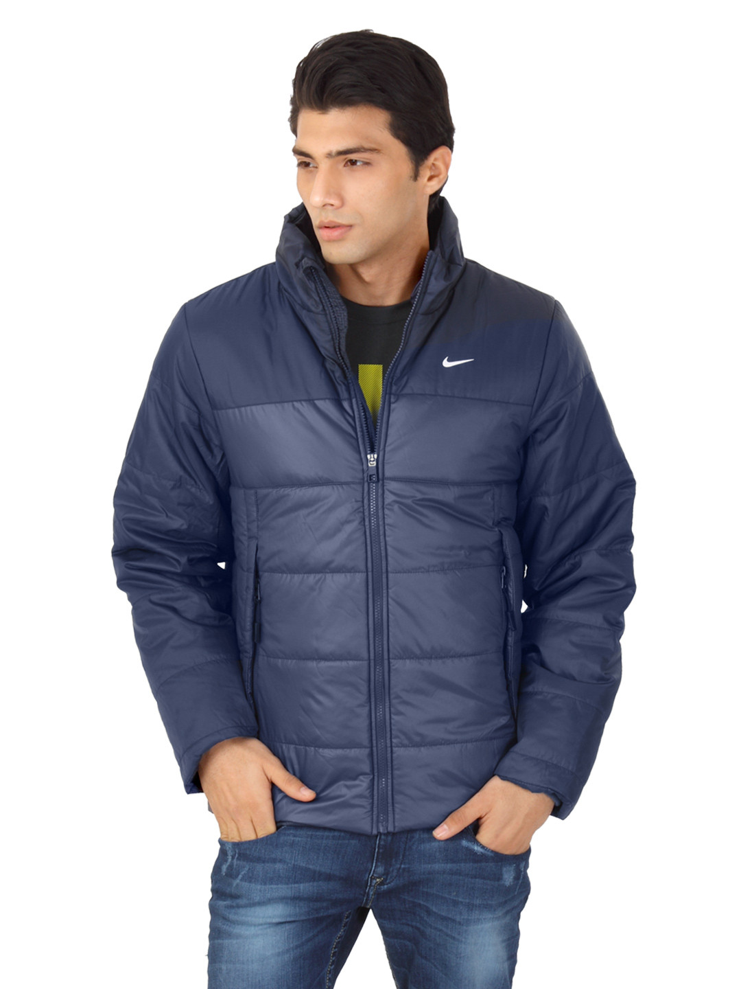 Buy Nike Men Blue Jacket - Jackets for Men 86096 | Myntra