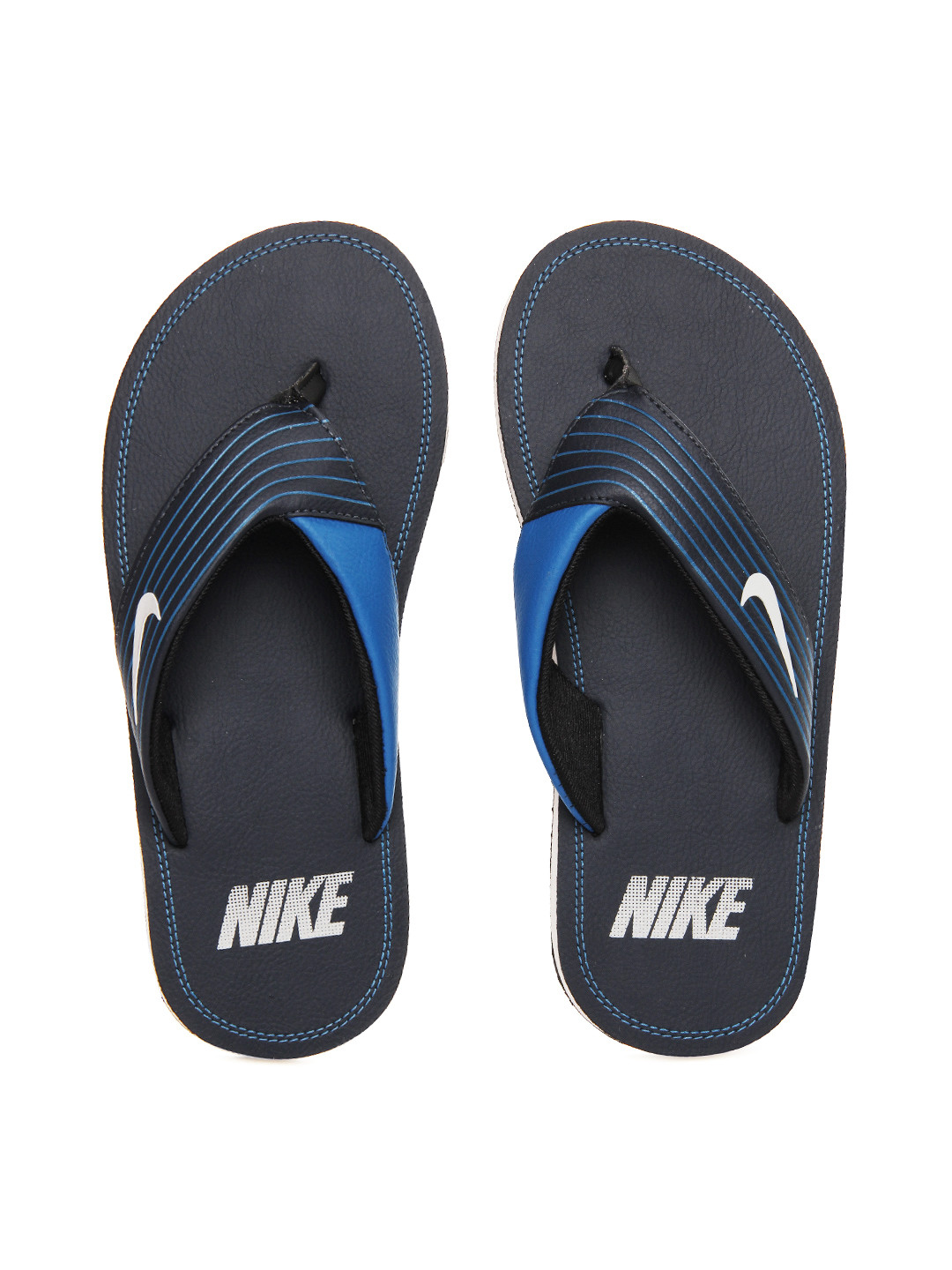 Buy Nike Navy Blue Chroma Thong III NSW Flip Flops - Flip Flops for Men ...