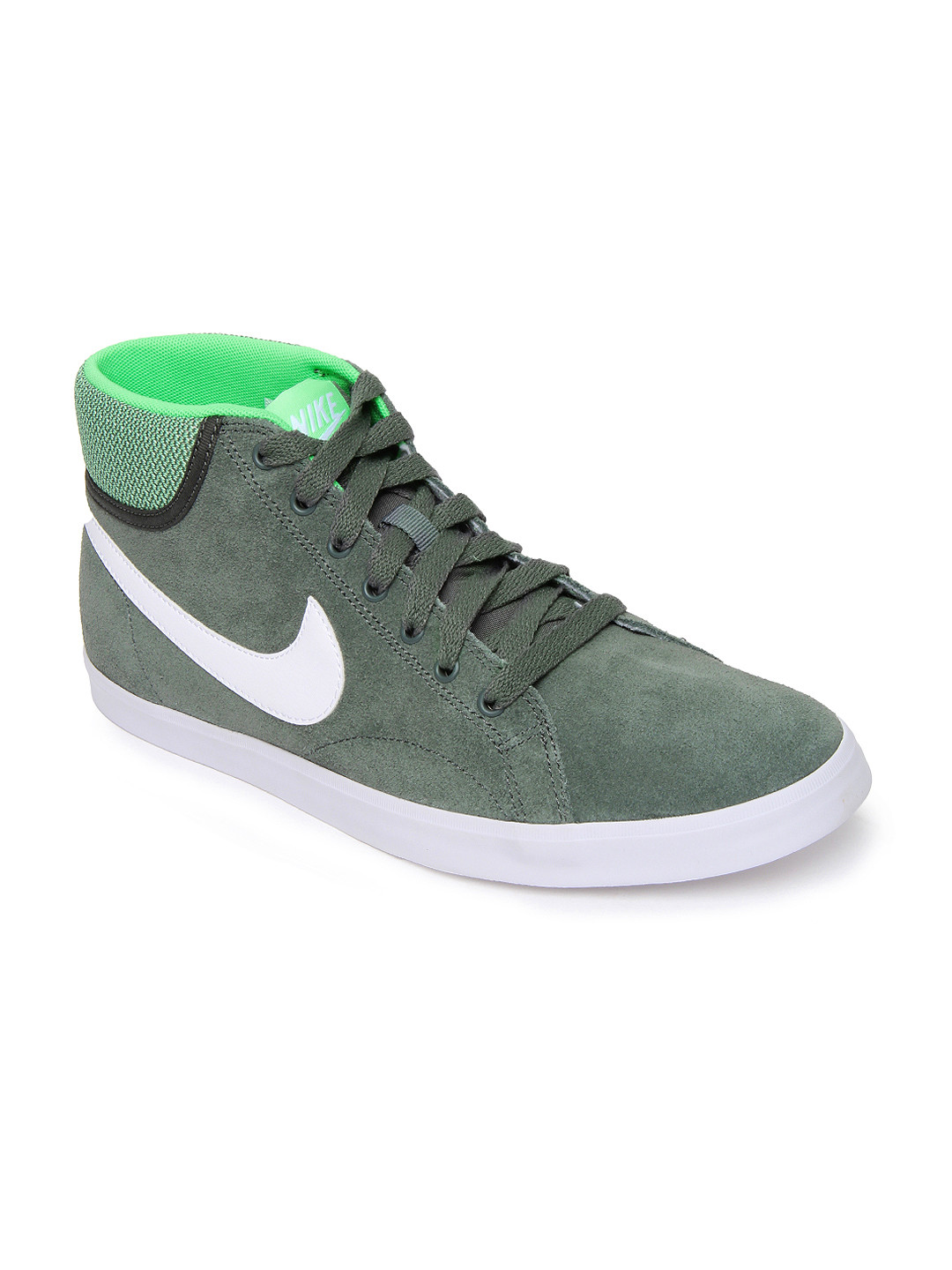 Buy Nike Green Eastham Mid NSW Casual Shoes - Casual Shoes for Men ...