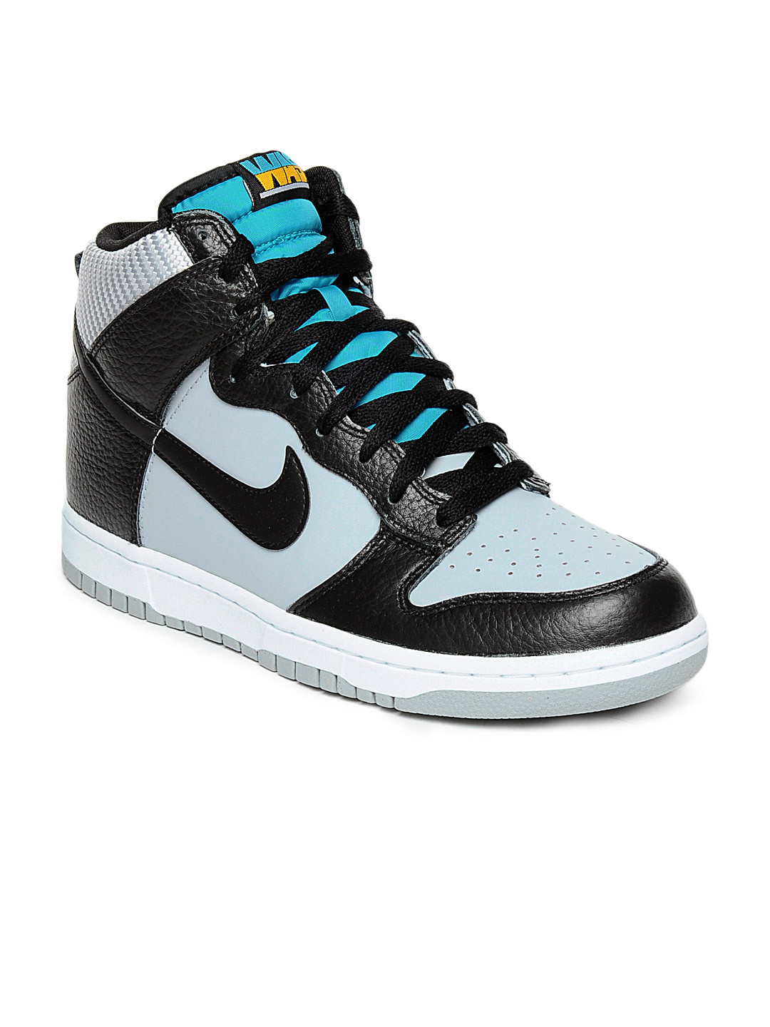 Buy Nike Men Grey Dunk High Shoes - Casual Shoes for Men 66835 | Myntra