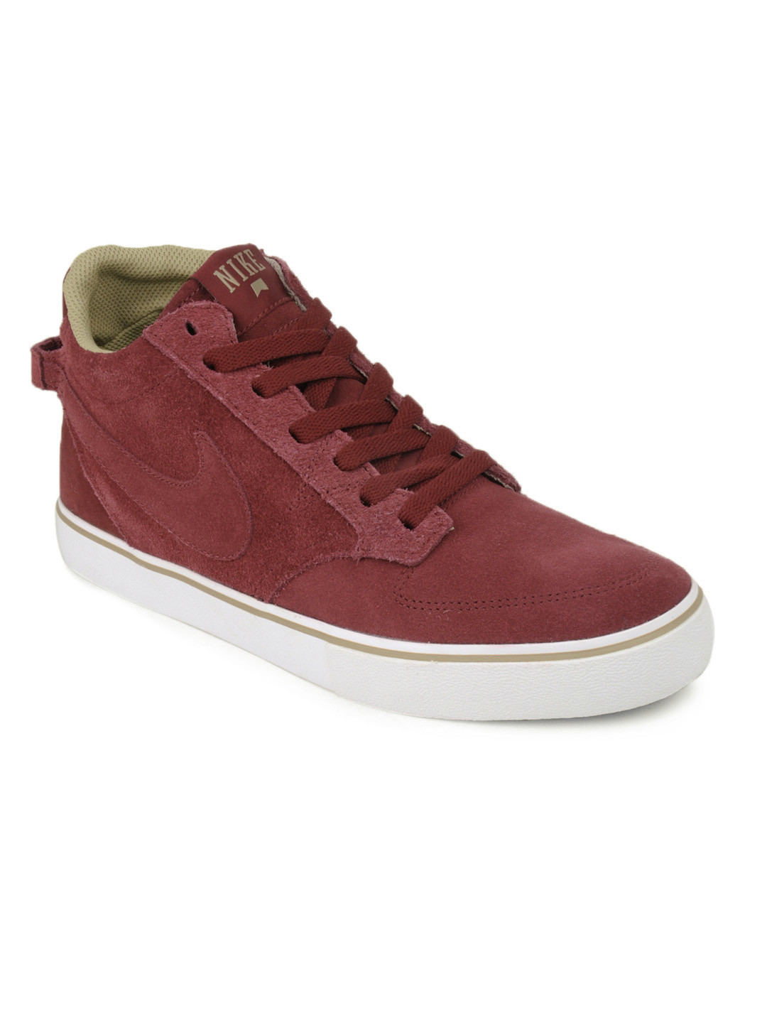 Buy Nike Men Maroon Braata Lr Mid Casual Shoes - Casual Shoes for Men ...