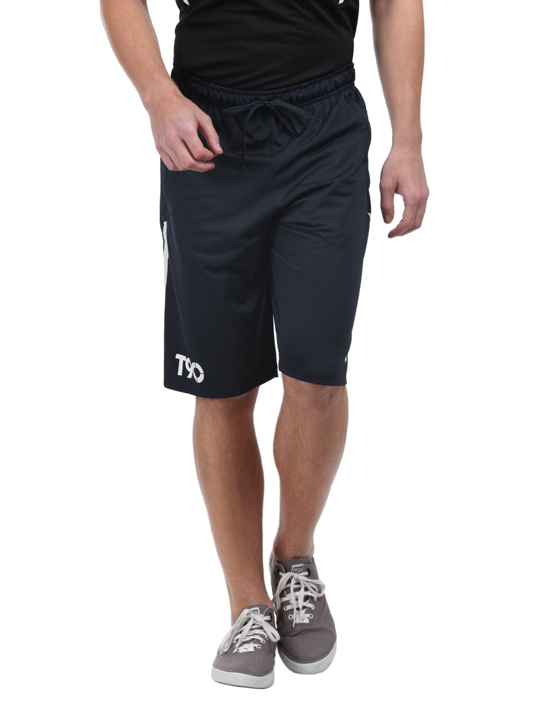 Buy Nike Men Navy T90 Knit Shorts - Shorts for Men 131535 | Myntra