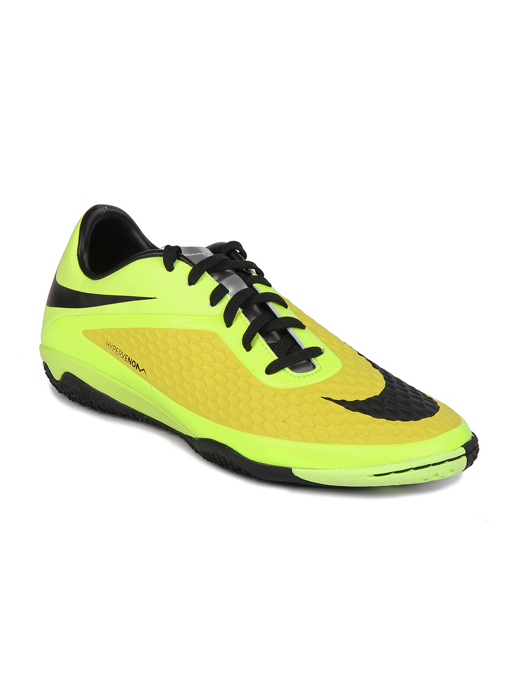 Buy Nike Men Neon Green & Yellow Hypervenom Phelon IC Sports Shoes ...