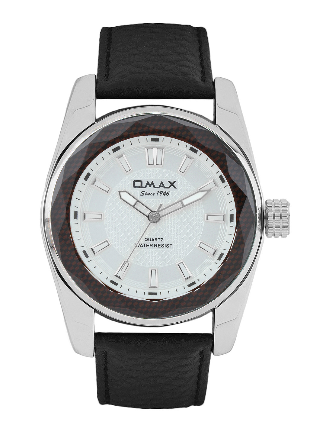 Buy Omax Men Silver Toned Dial Watch - Watches for Men 237809 | Myntra