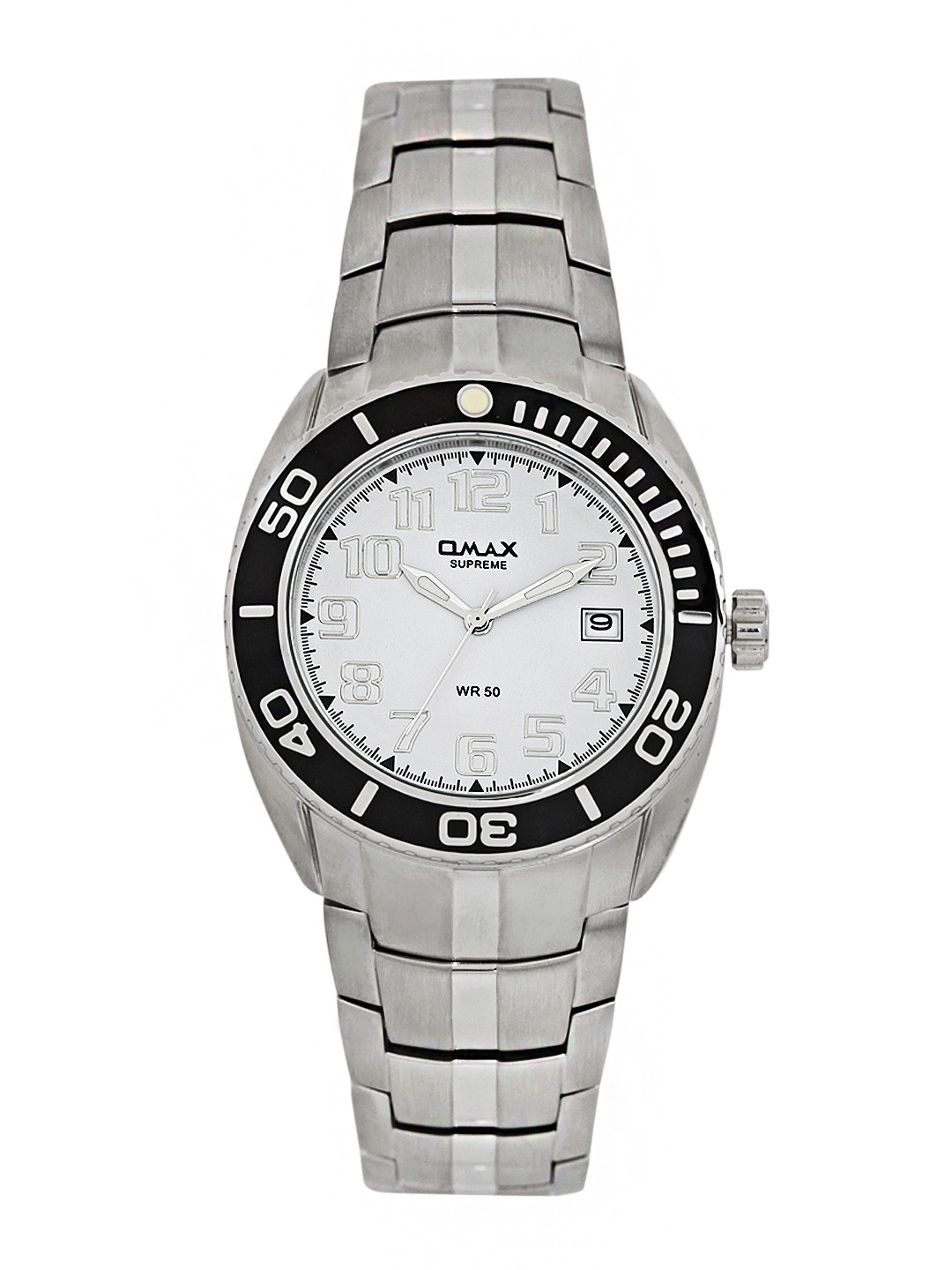 Buy Omax Men White Dial Watch SS196 - Watches for Men 315028 | Myntra