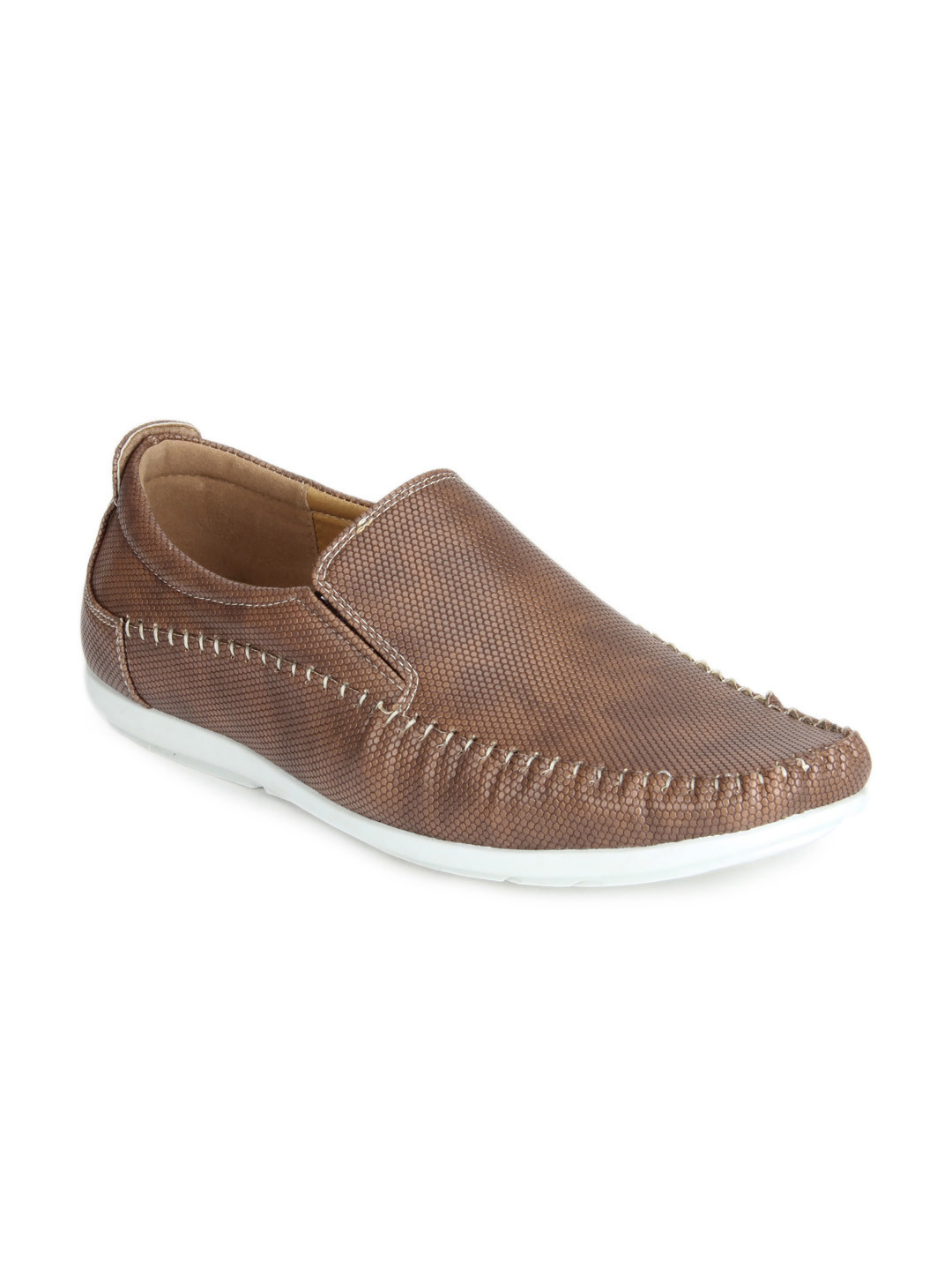 Buy Pavers England Men Brown Loafers - Casual Shoes for Men 115891 | Myntra