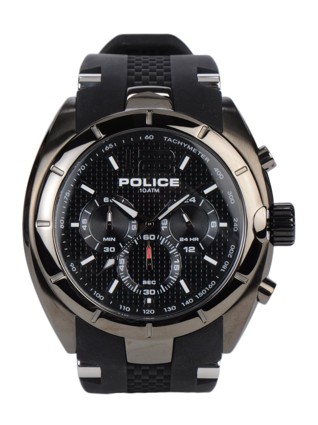 Buy Police Men Black Dial Chronograph Watch PL12676JSU 02 - Watches for ...
