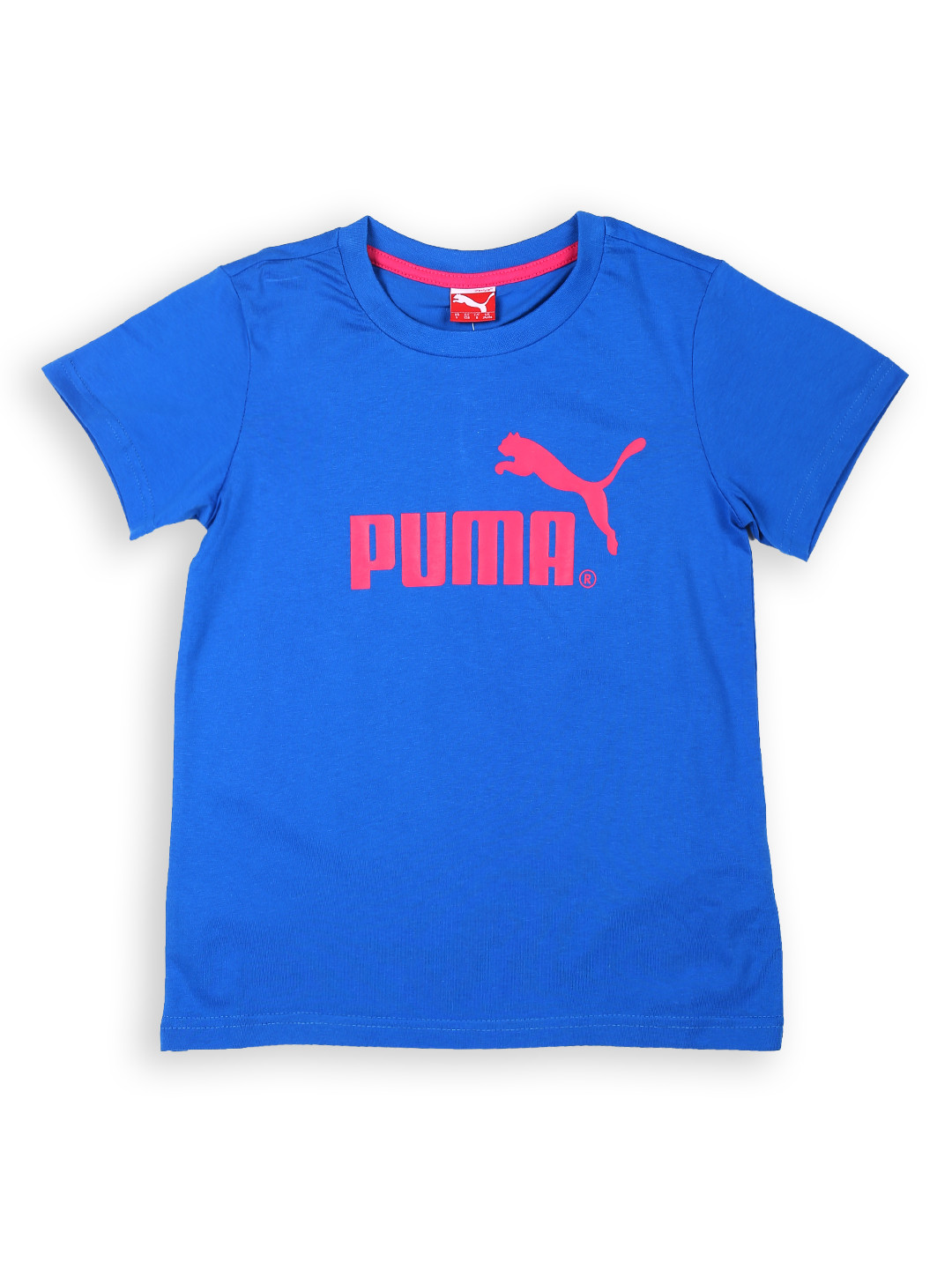 Buy Puma Boys Blue Pure Cotton T Shirt - Tshirts for Boys 524909 | Myntra