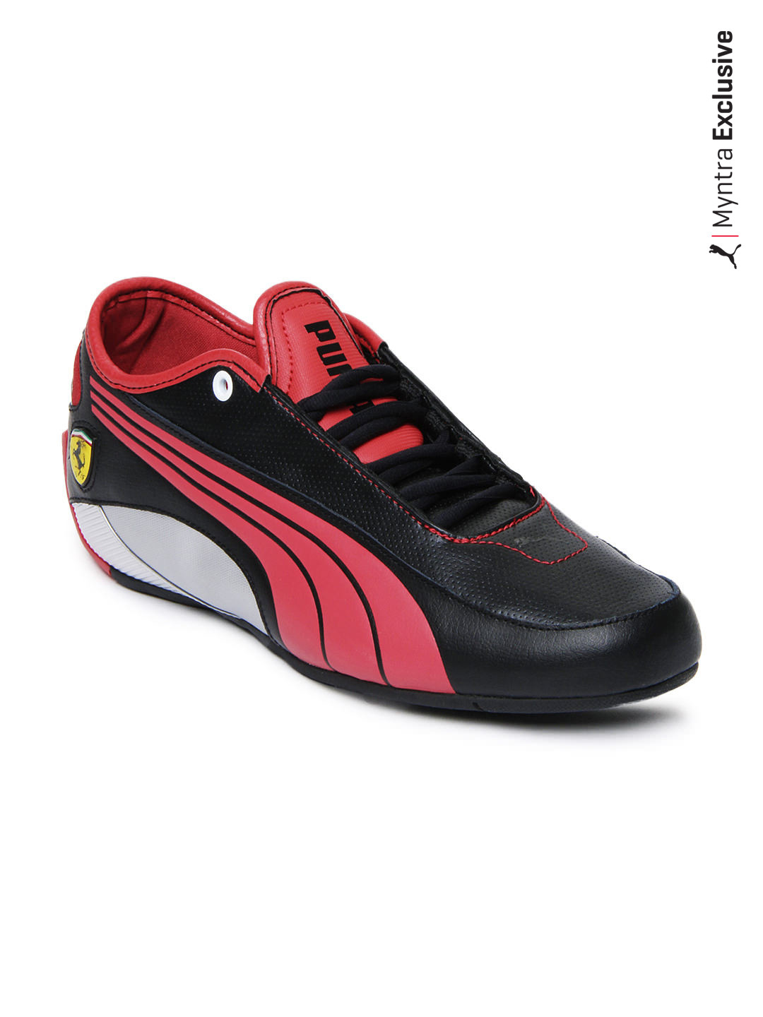 Buy PUMA Motorsport Men Black Alekto Low Ferrari Ferrari Casual Shoes ...