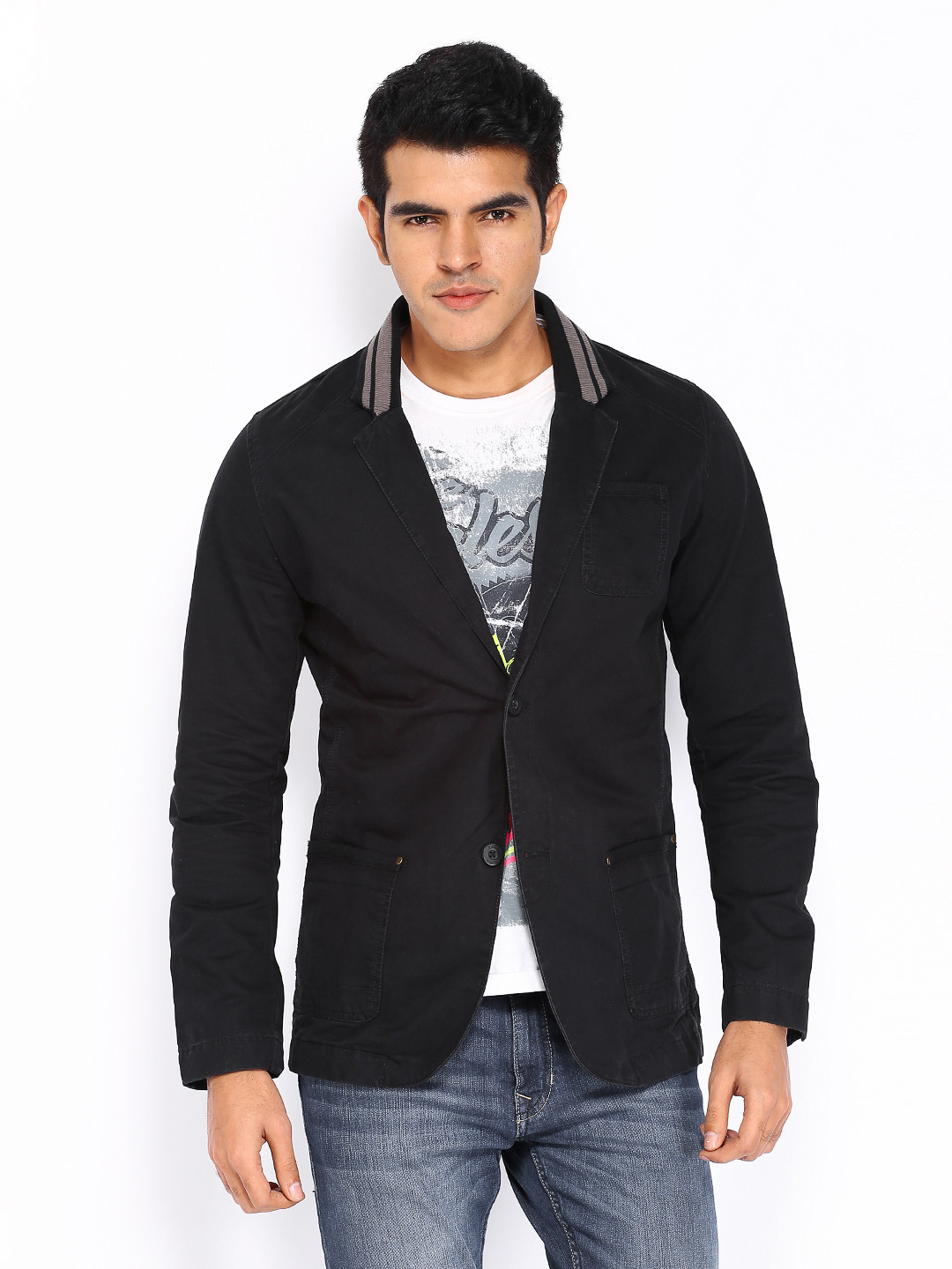Buy Puma Men Black Blazer - Blazers for Men 353830 | Myntra