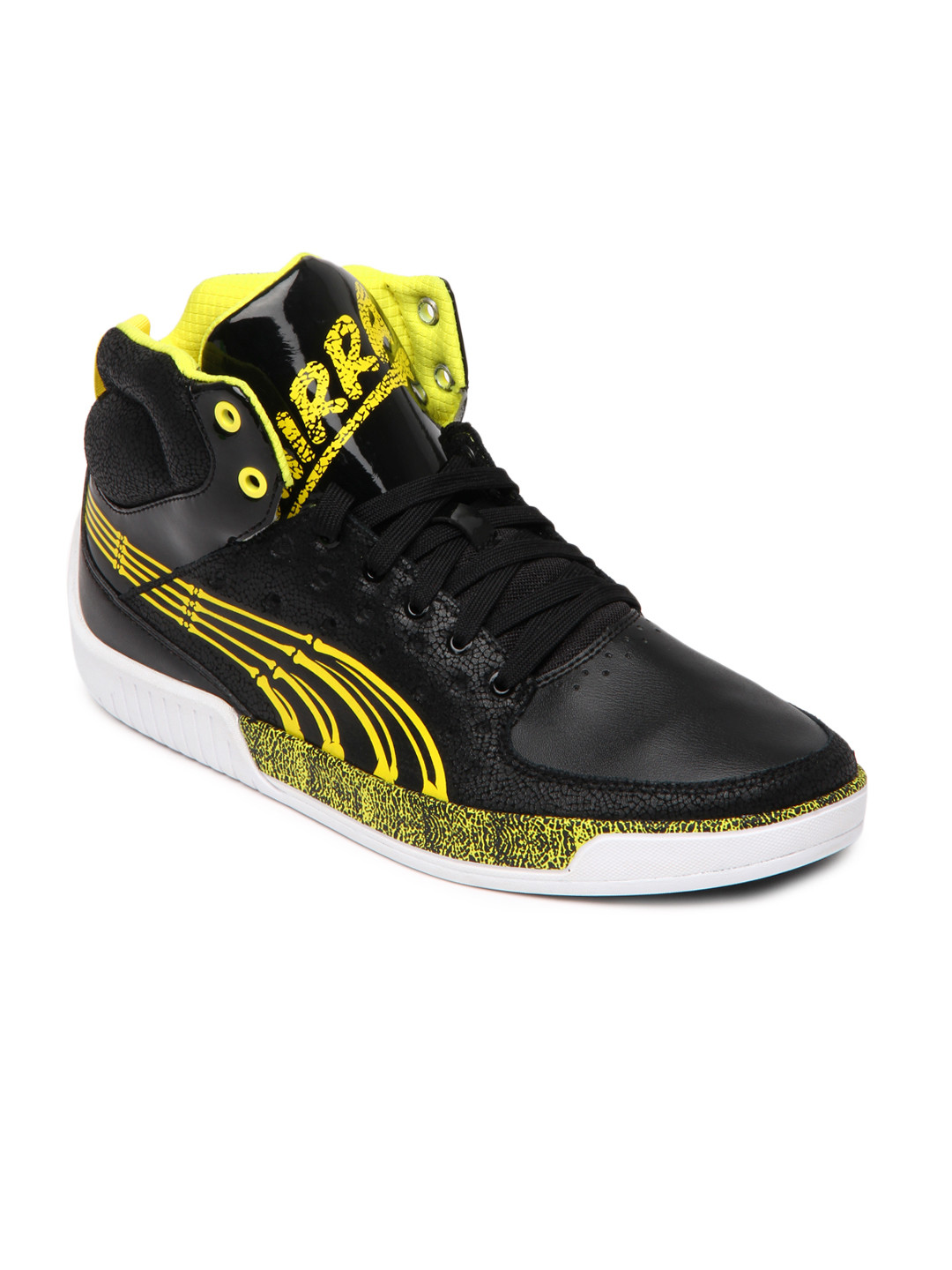 Buy PUMA Motorsport Men Black Street Mid Driver Sign S Casual Shoes ...