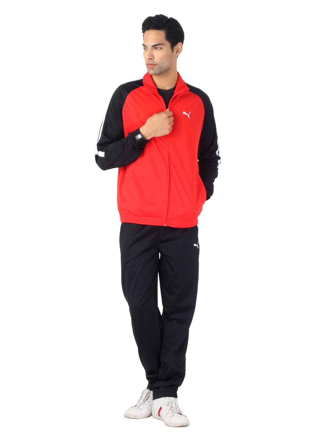 Buy Puma Men Black Tracksuit - Tracksuits for Men 81403 | Myntra