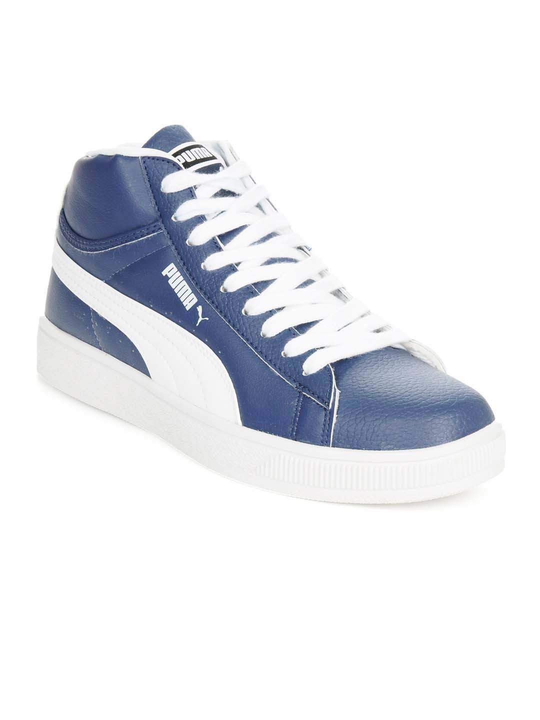 Buy Puma Men Blue Mid Biz Shoes - Casual Shoes for Men 61469 | Myntra