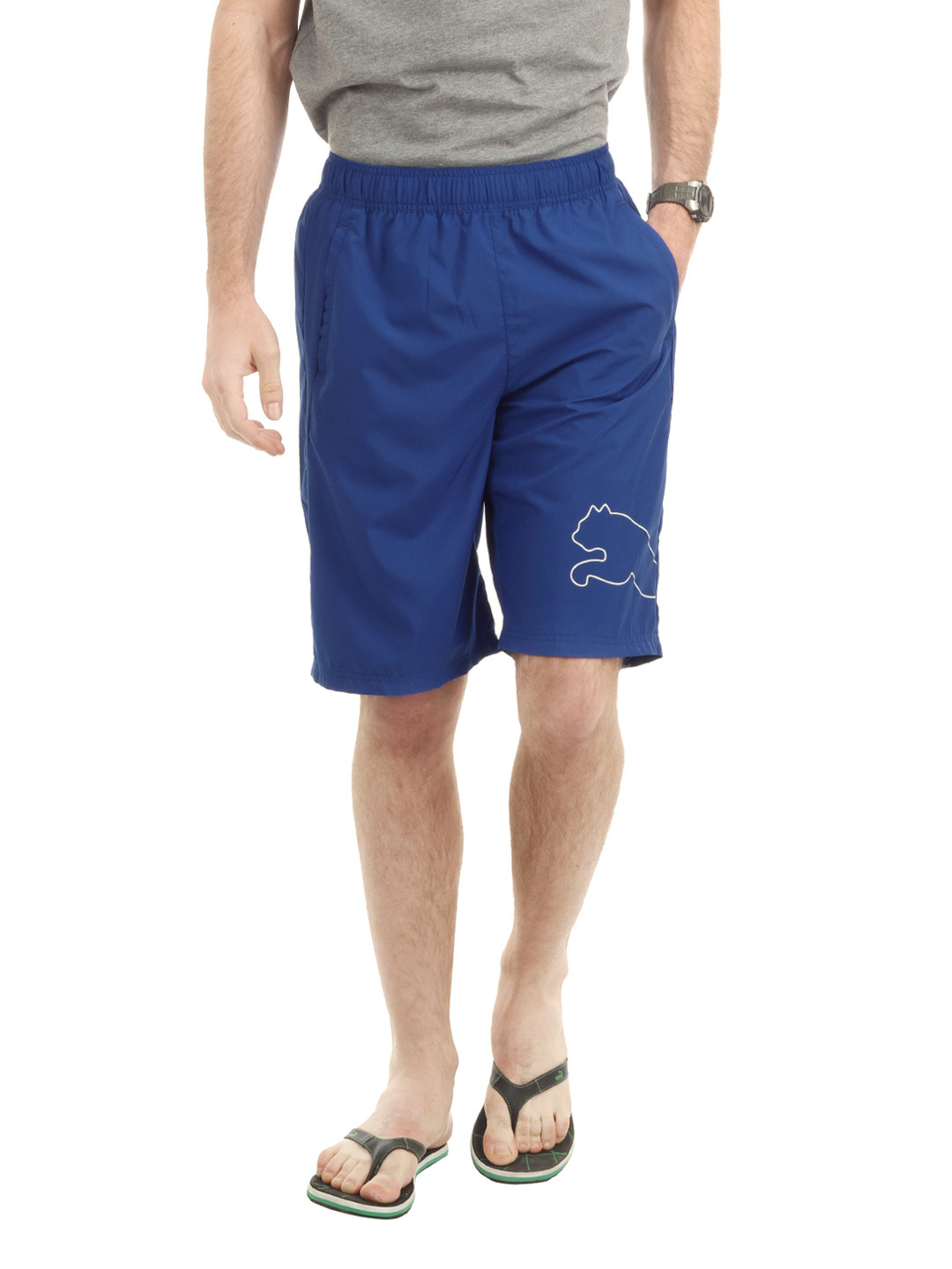 Buy Puma Men Blue Shorts - Shorts for Men 73146 | Myntra