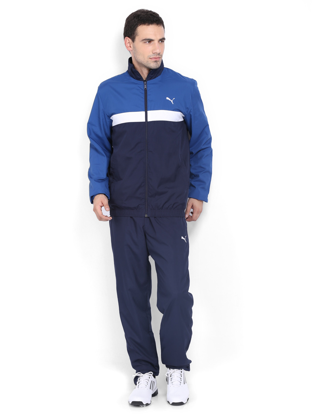 Buy Puma Men Blue Tracksuit - Tracksuits for Men 424163 | Myntra
