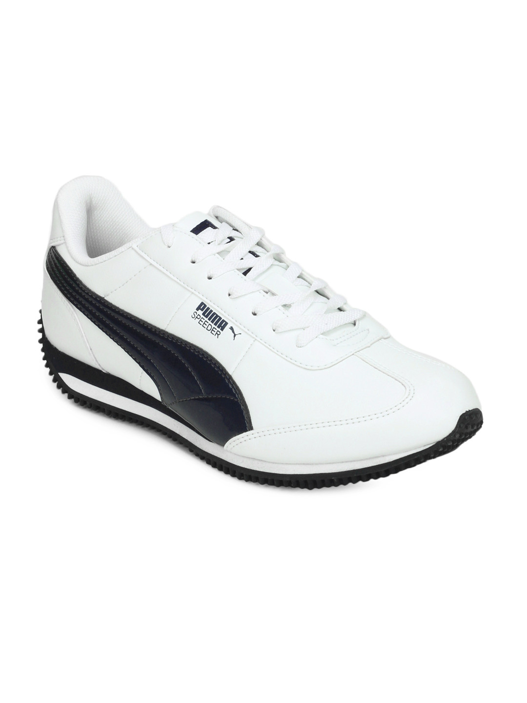 Buy Puma Men White Speeder II Ind. Casual Shoes - Casual Shoes for Men ...