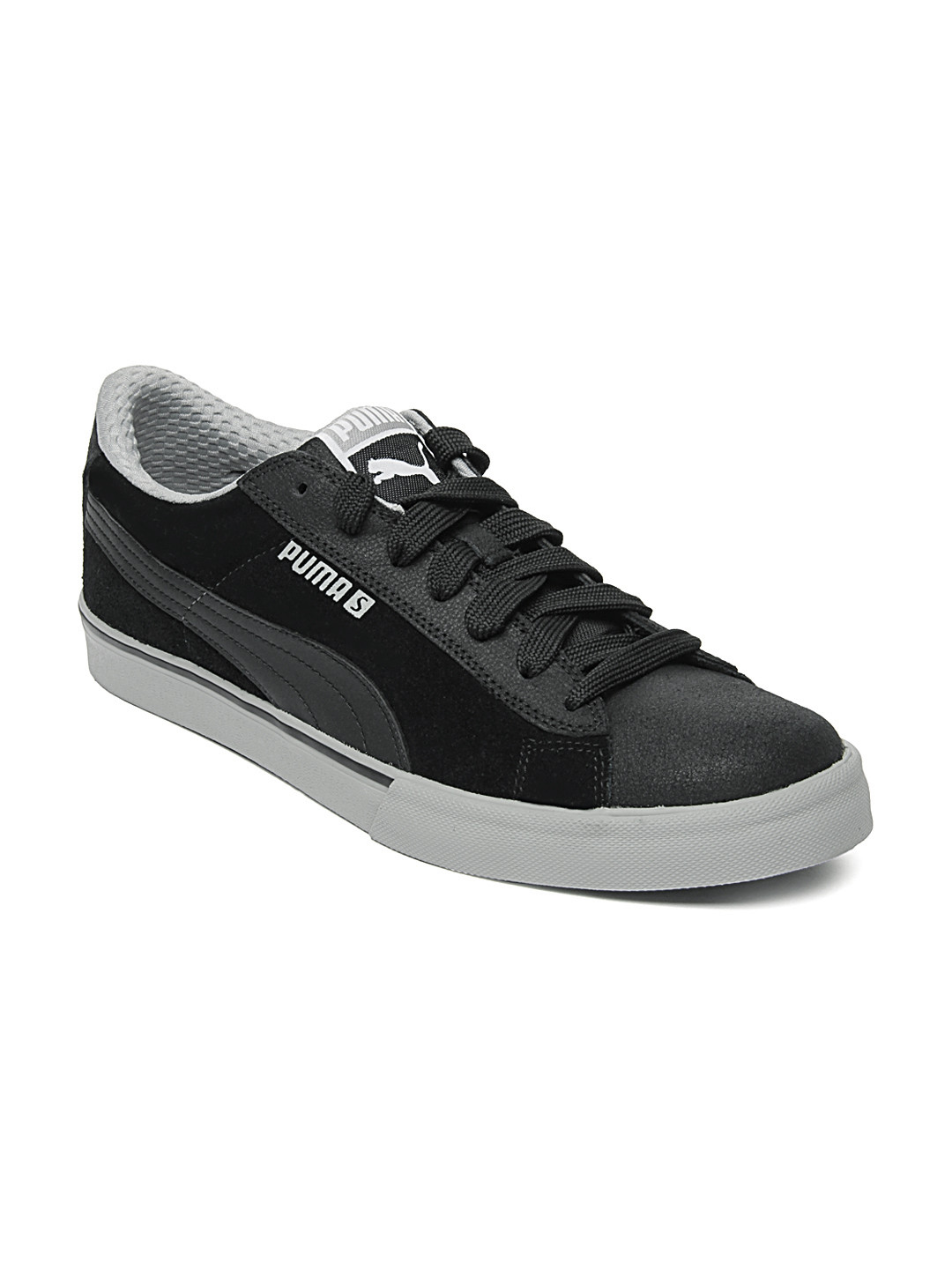 Buy Puma Men S Low City Black Casual Shoes - Casual Shoes for Men ...