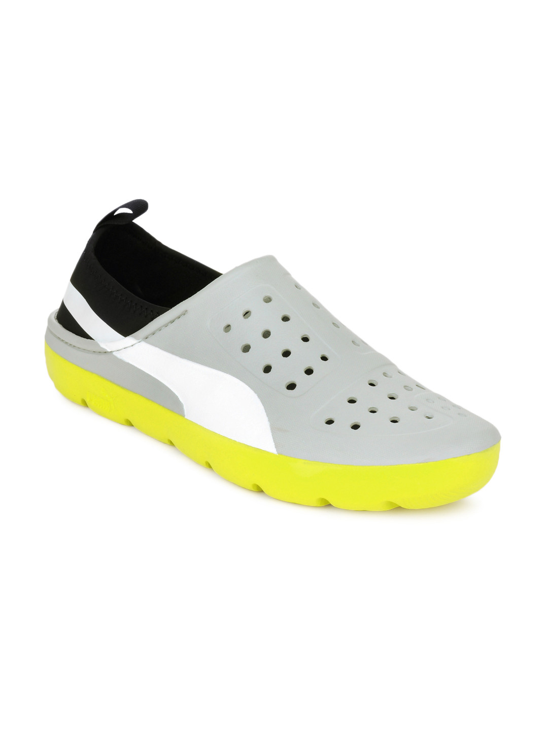 Buy Puma Men Grey & Yellow Yutaka Lite Casual Shoes - Casual Shoes for ...