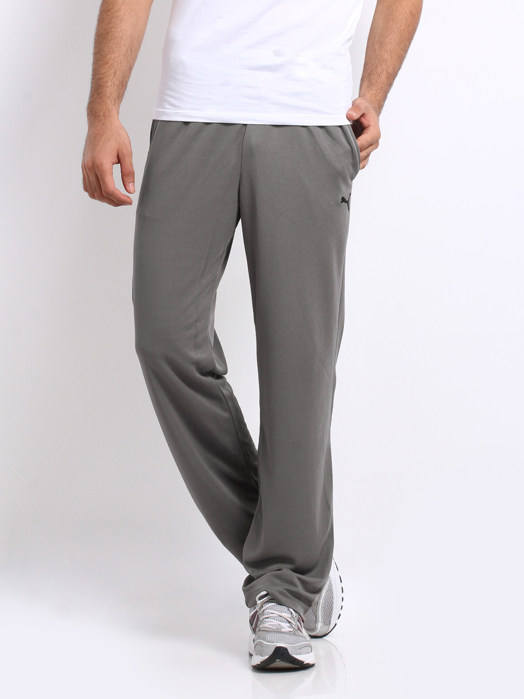 Buy Puma Men Grey Track Pants - Track Pants for Men 162281 | Myntra